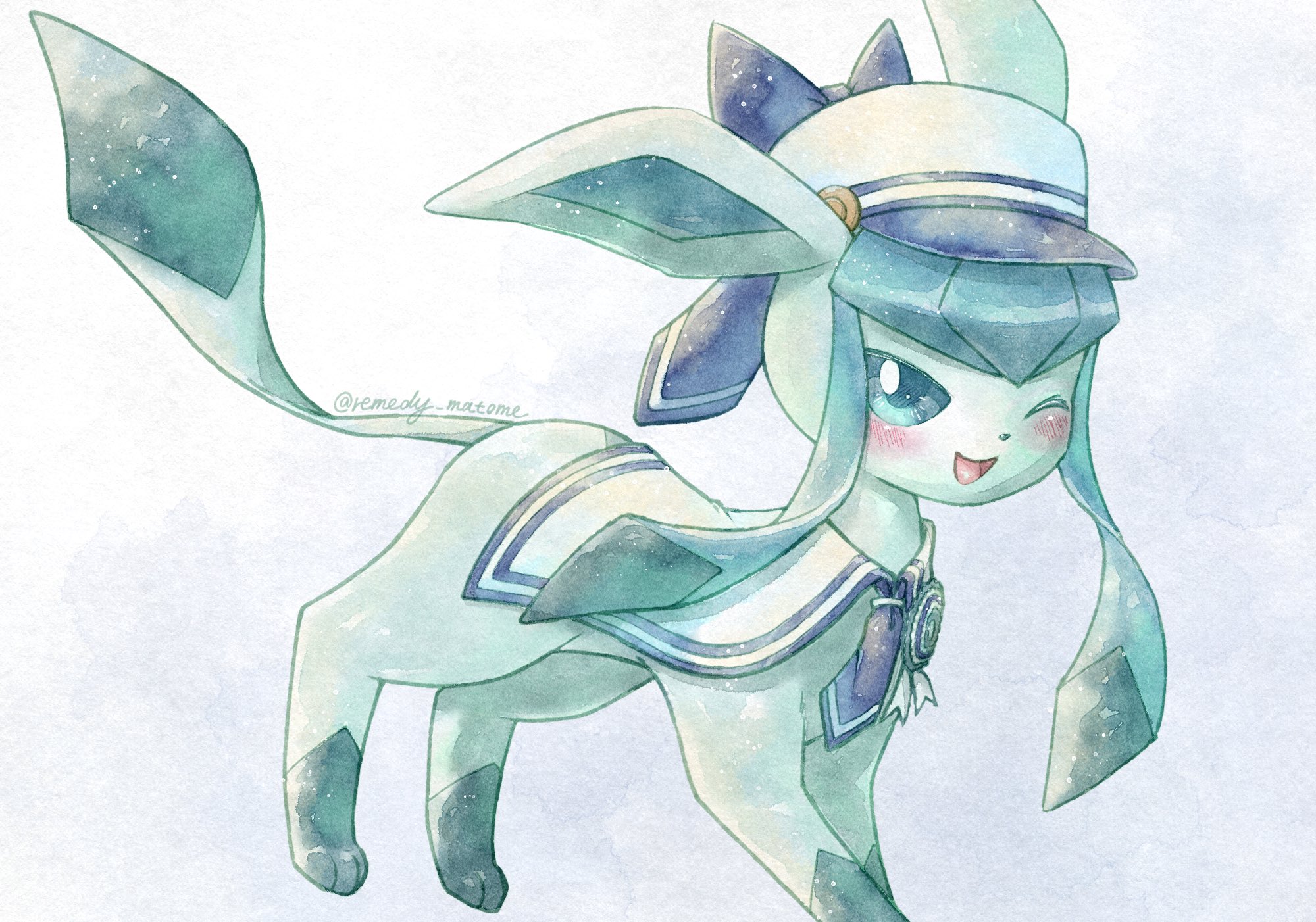 The Big ImageBoard (TBIB) - blue eyes blush glaceon glaceon (summer ...