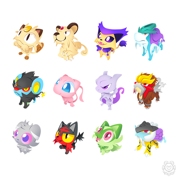 The Big ImageBoard (TBIB) - black eyes blue eyes chibi claws colored ...