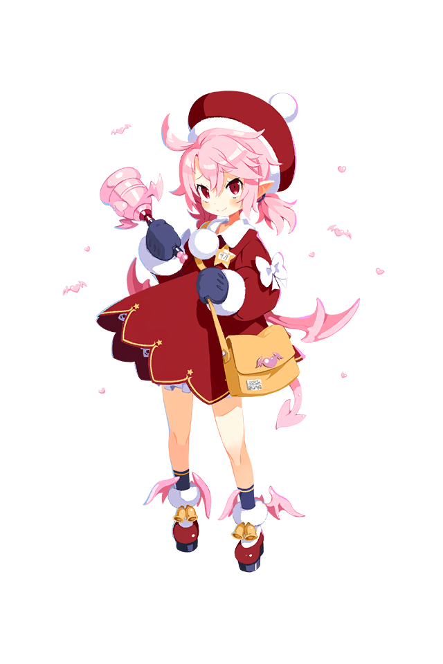 The Big ImageBoard (TBIB) - 1girl ankle wings bag demon girl demon tail ...