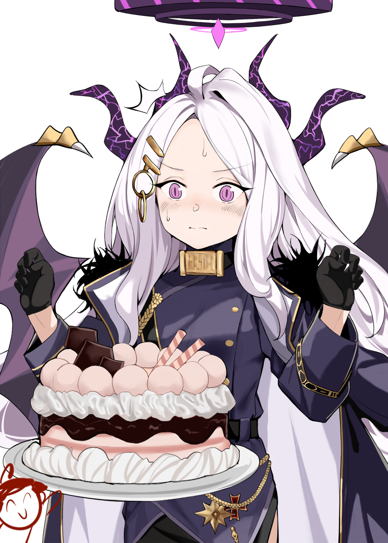 The Big ImageBoard (TBIB) - 1boy 1girl black gloves black halo black ...