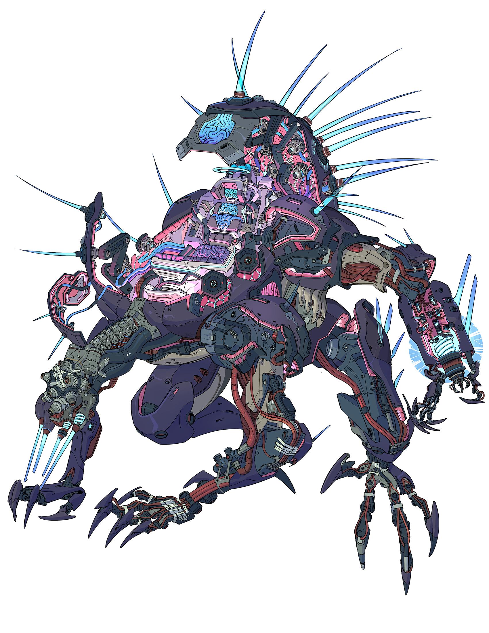 The Big ImageBoard (TBIB) - brain cable claws cockpit commentary ...