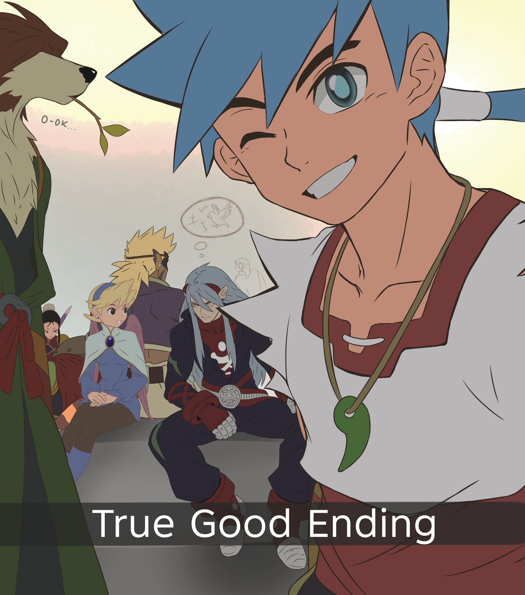 The Big ImageBoard (TBIB) - +++ 2girls 4boys animal ears aseponly belt ...