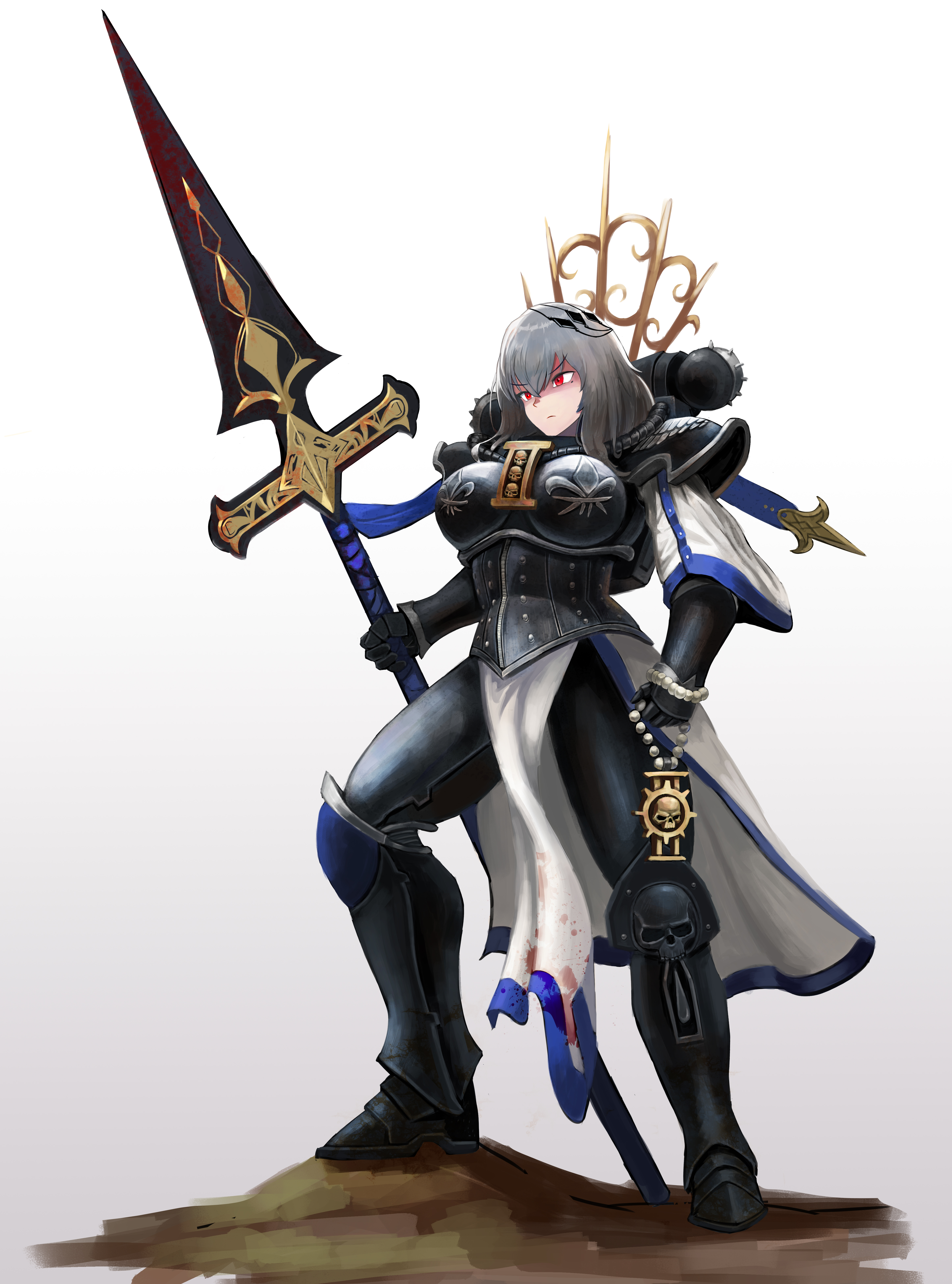 The Big ImageBoard (TBIB) - 1girl absurdres armor armored boots azur ...