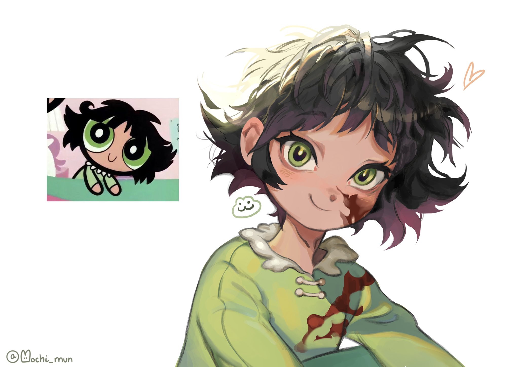 The Big ImageBoard (TBIB) - 1girl artist name black hair blood blood on ...