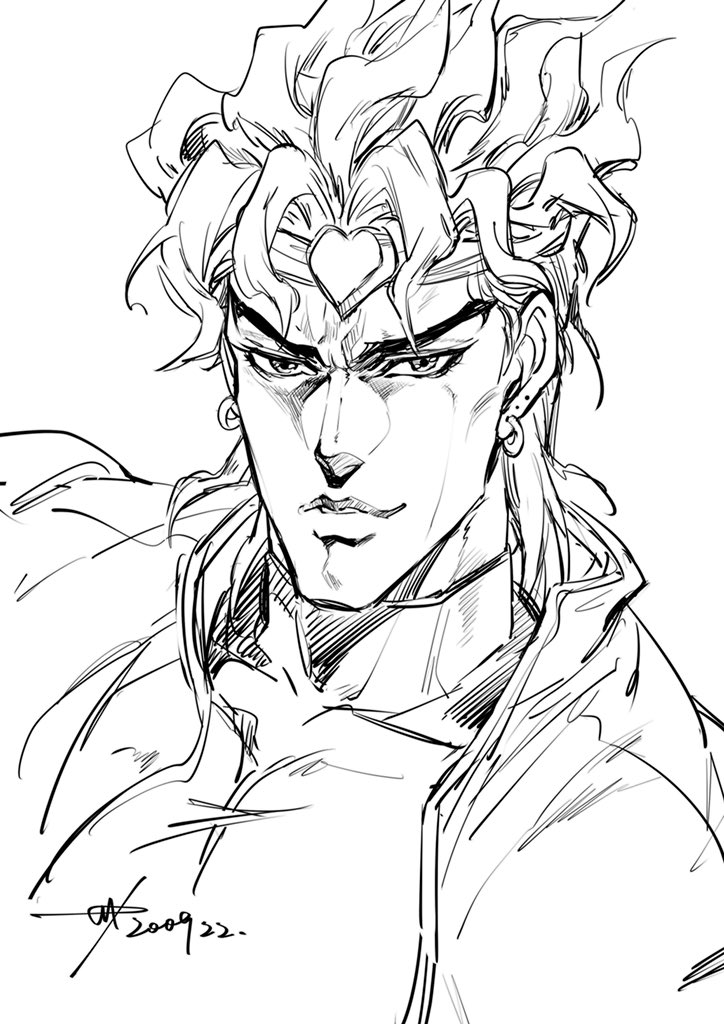 The Big ImageBoard (TBIB) - 1boy birthmark dio brando ear birthmark ...