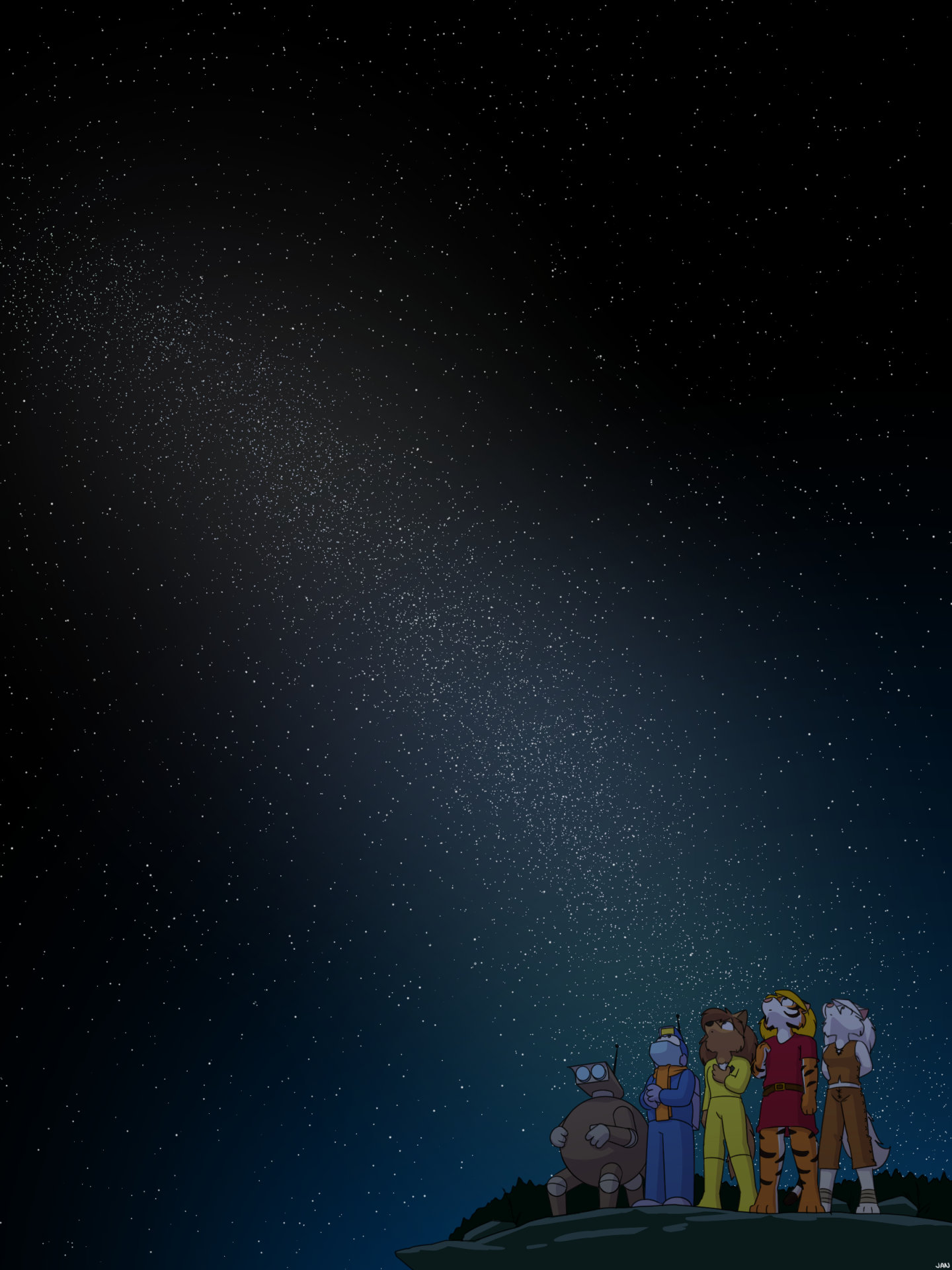 The Big ImageBoard (TBIB) - alien anthro arctic fox canid canine canis ...