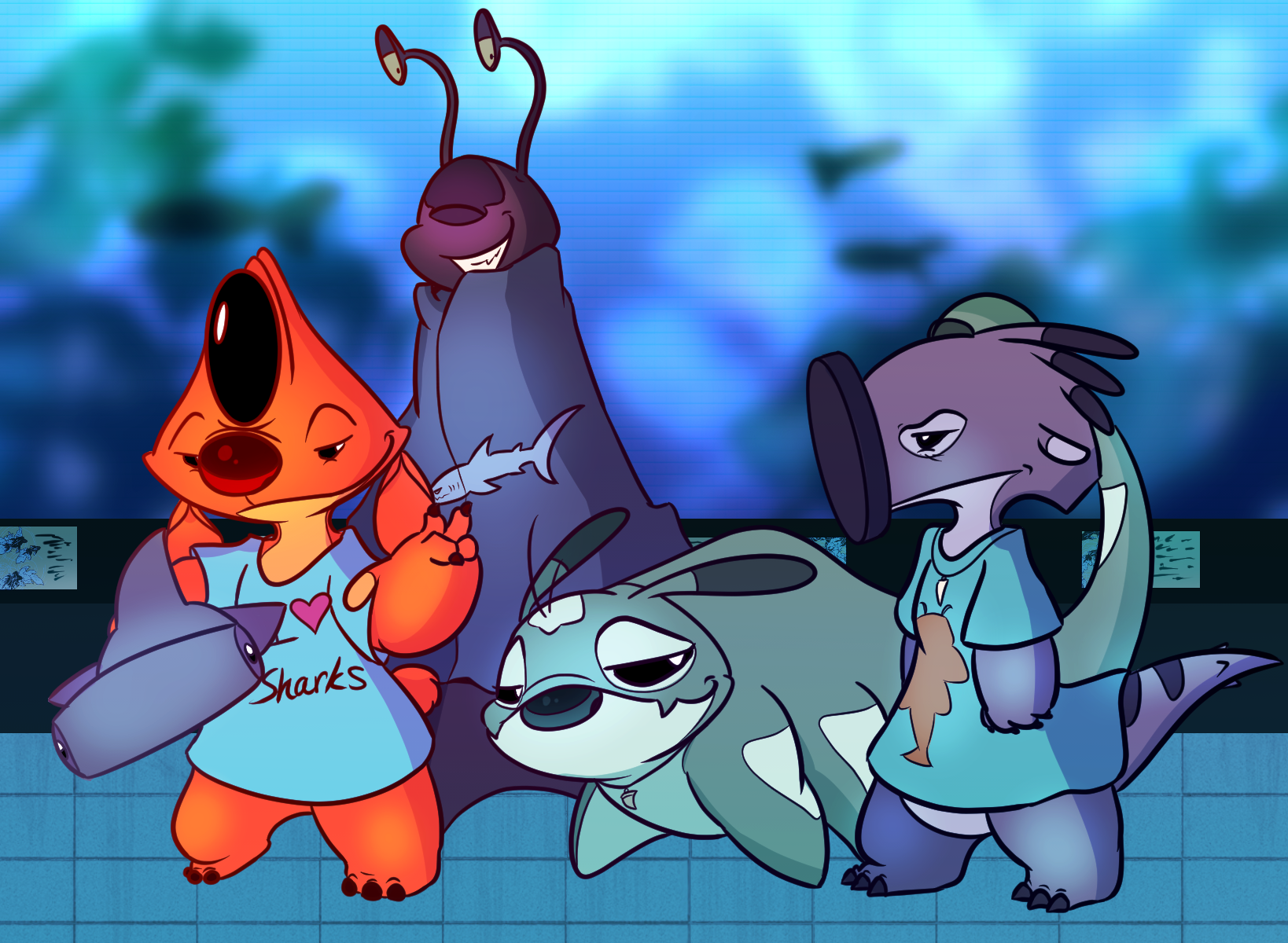 The Big ImageBoard (TBIB) - 2021 3 toes 4 fingers alien ambient fish ...