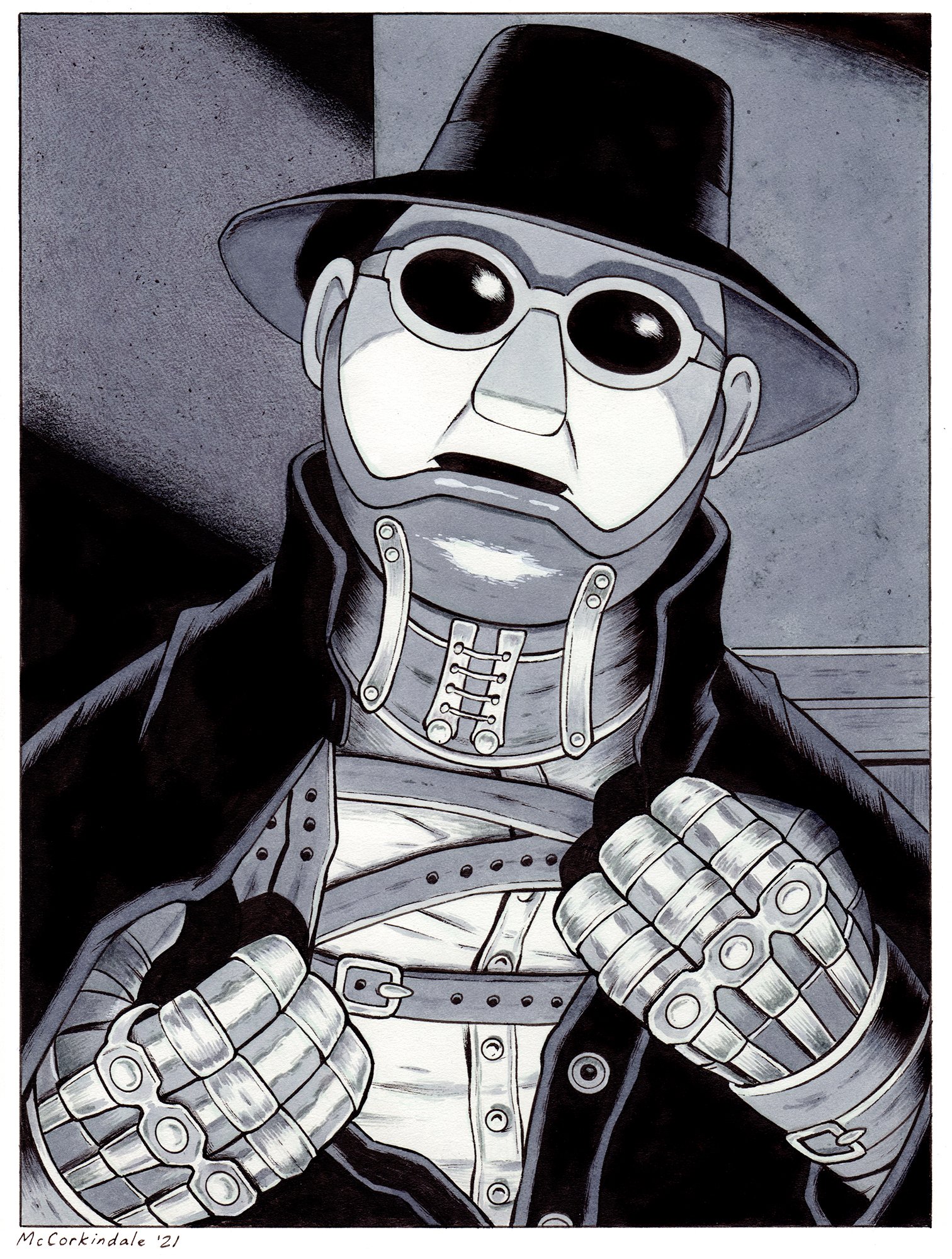 The Big ImageBoard (TBIB) - 2021 4 fingers black and white border bruce mccorkindale bunsen ...