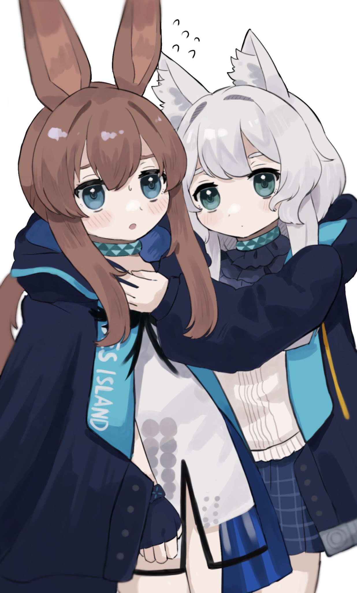 The Big ImageBoard (TBIB) - 2girls amiya (arknights) amiya (arknights ...