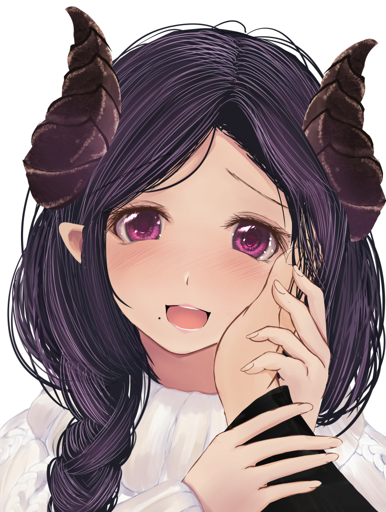 The Big ImageBoard (TBIB) - 1girl :d blush dc24v demon girl demon horns ...