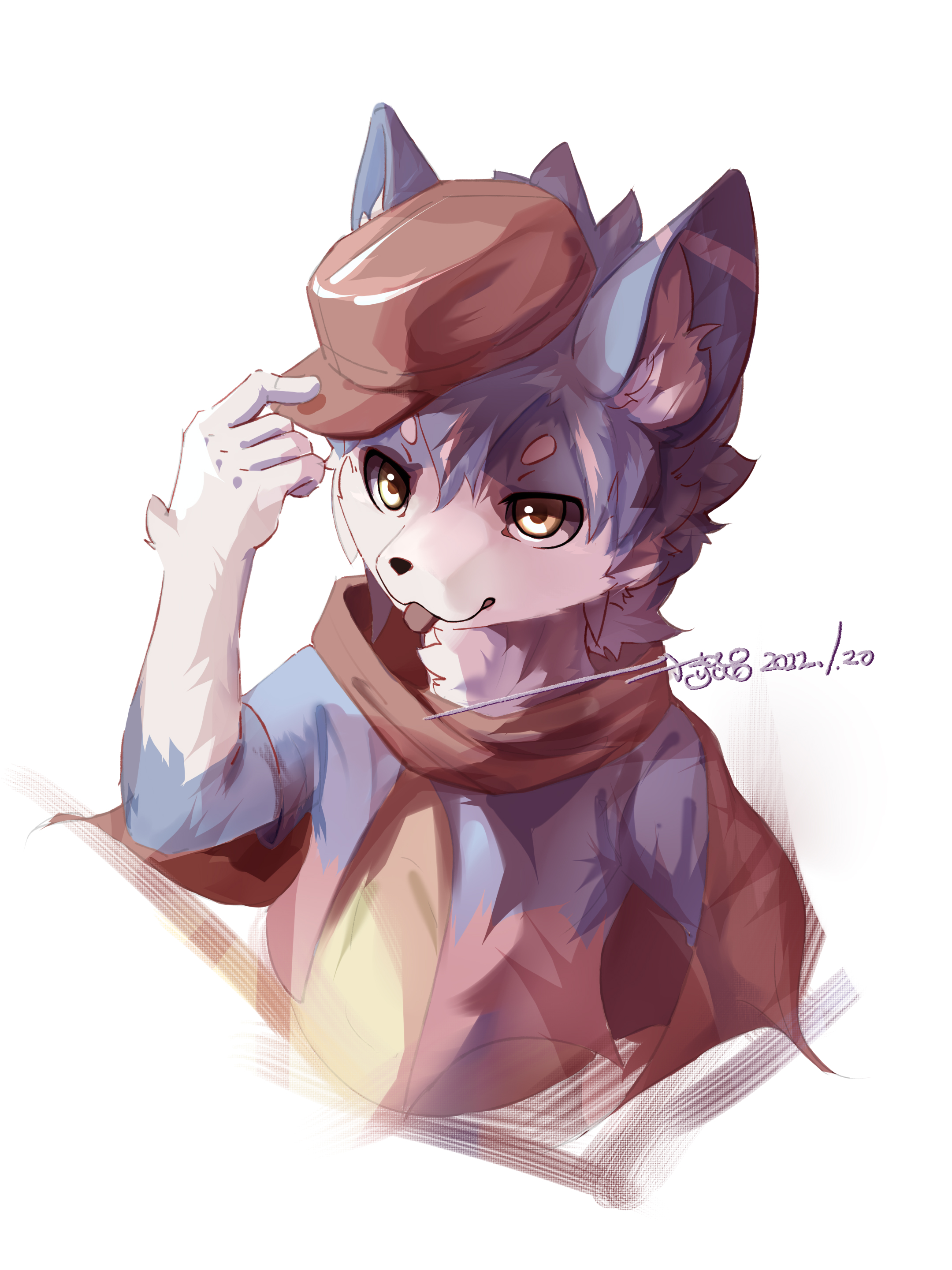 The Big ImageBoard (TBIB) - absurd res canid canine canis hi res humanoid male mammal wolf ...