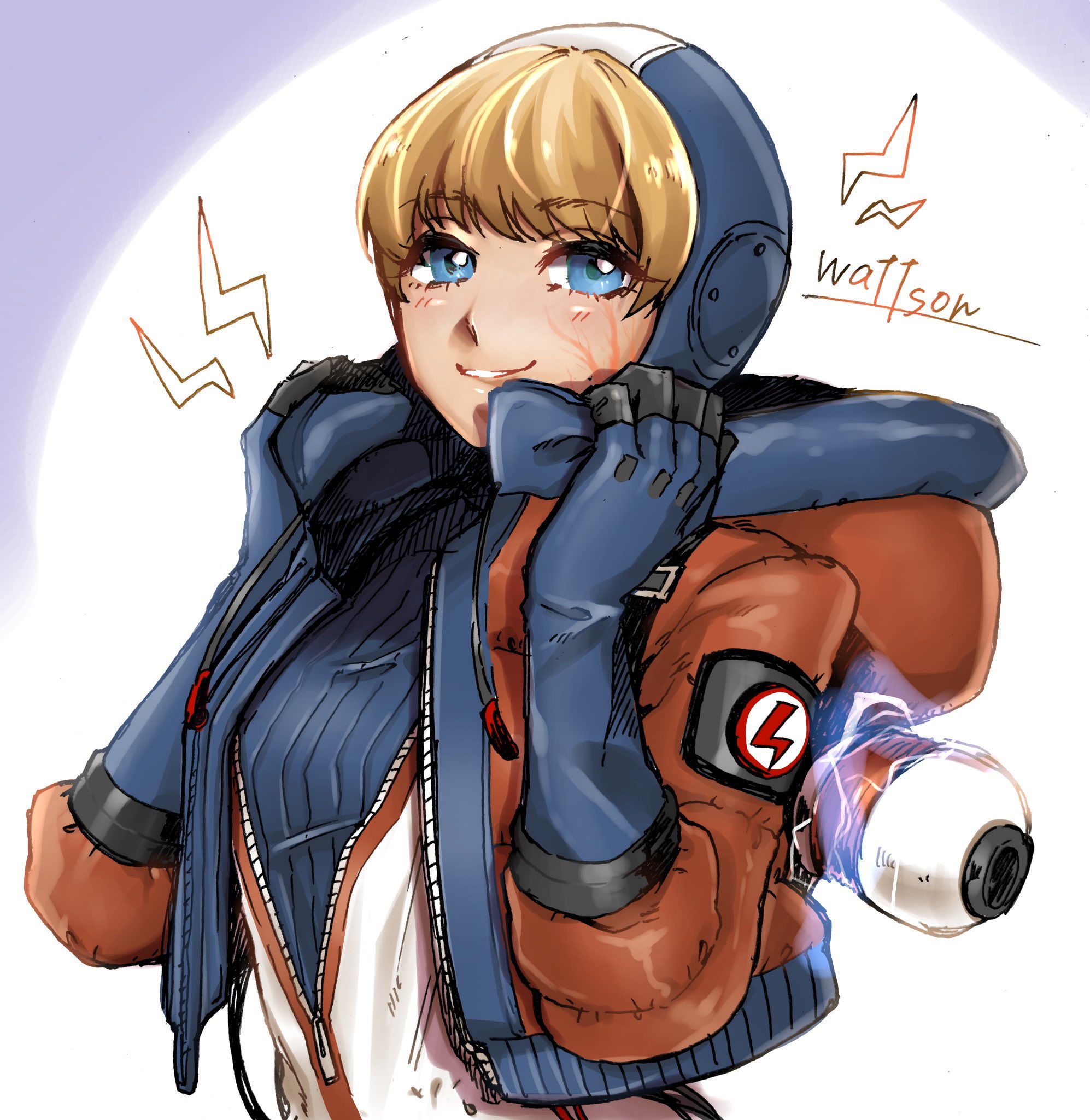 The Big ImageBoard (TBIB) - 1girl akami maguro apex legends bangs blue ...