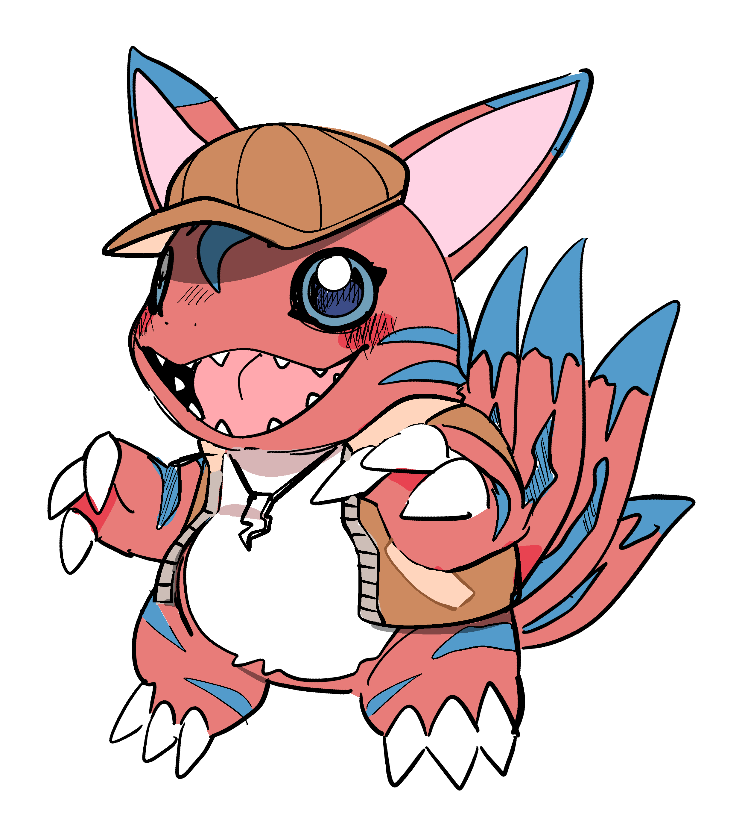 The Big ImageBoard (TBIB) - absurd res ambiguous gender anthro bandai namco belly blue eyes ...