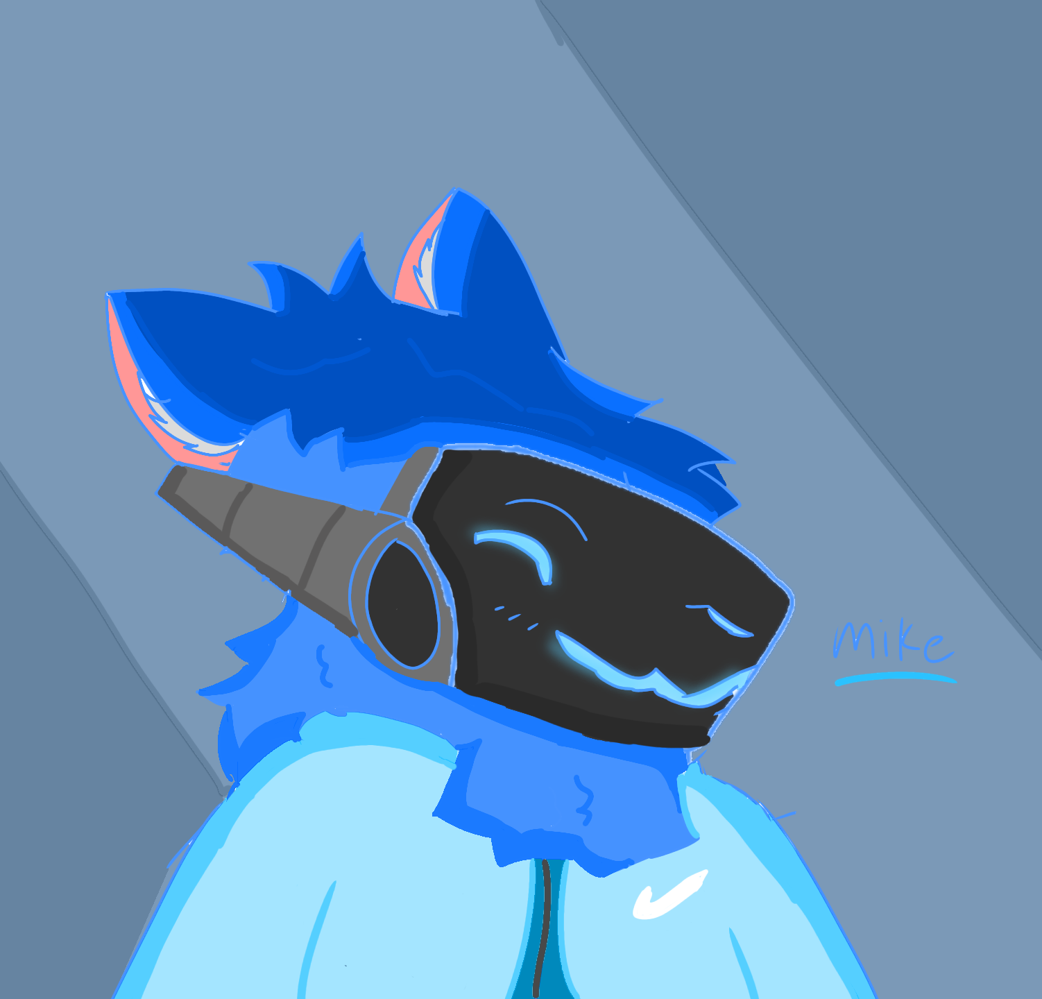 The Big ImageBoard (TBIB) - blue body blue eyes blue fur fur hi res ...