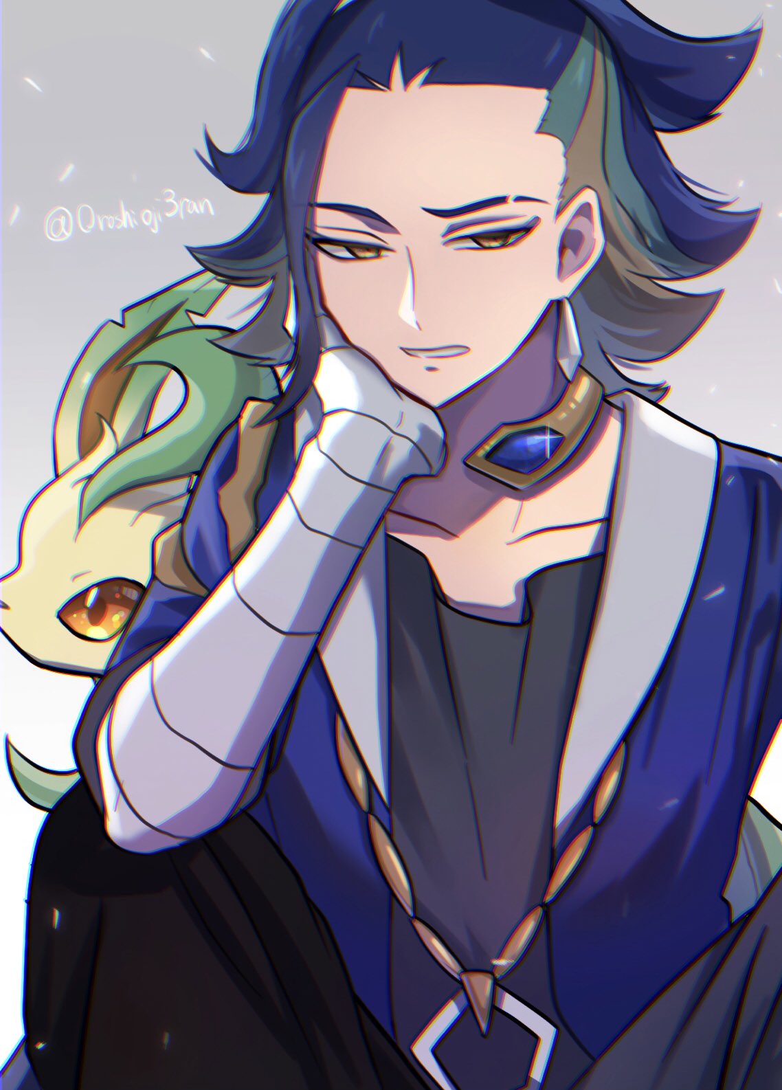 The Big ImageBoard (TBIB) - 0roshioji3ran 1boy adaman (pokemon) blue ...