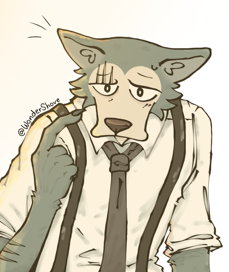 The Big ImageBoard (TBIB) - 2021 anthro beastars black nose canid canine canis cheek tuft claws ...