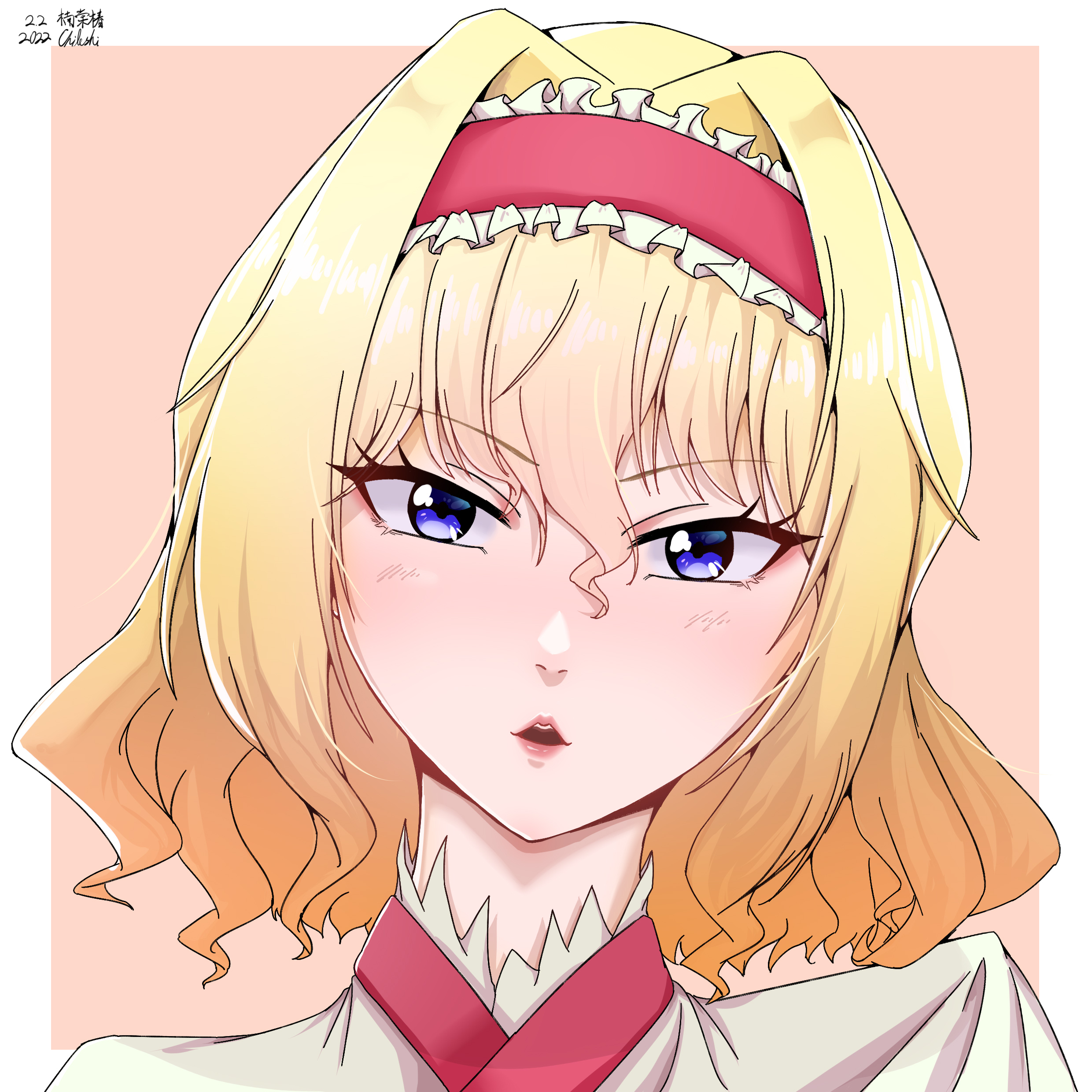 The Big ImageBoard (TBIB) - 1girl absurdres alice margatroid bangs blonde hair blue eyes blush ...