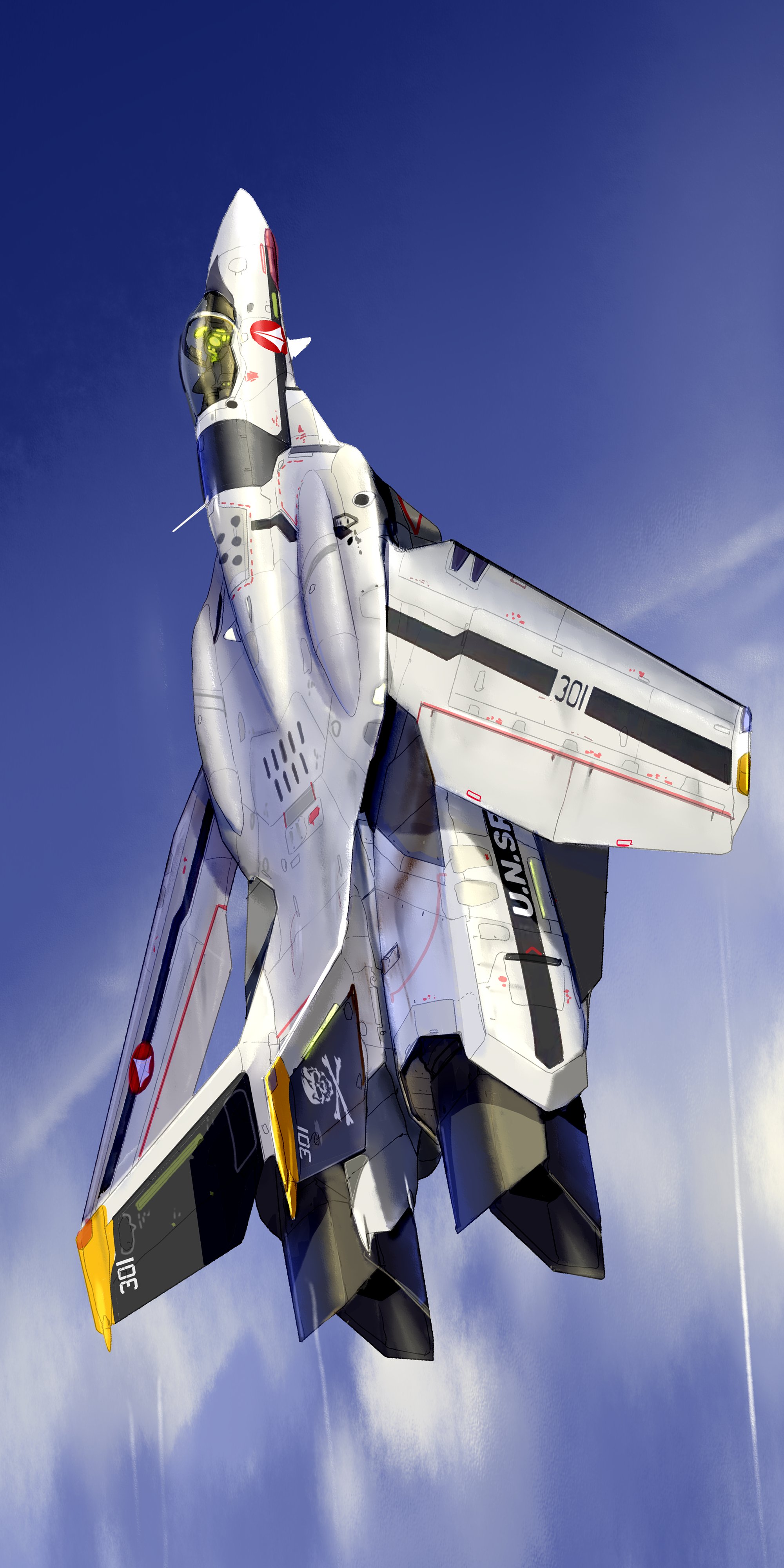 The Big ImageBoard (TBIB) - absurdres aircraft airplane asterozoa canopy (aircraft) cloud ...