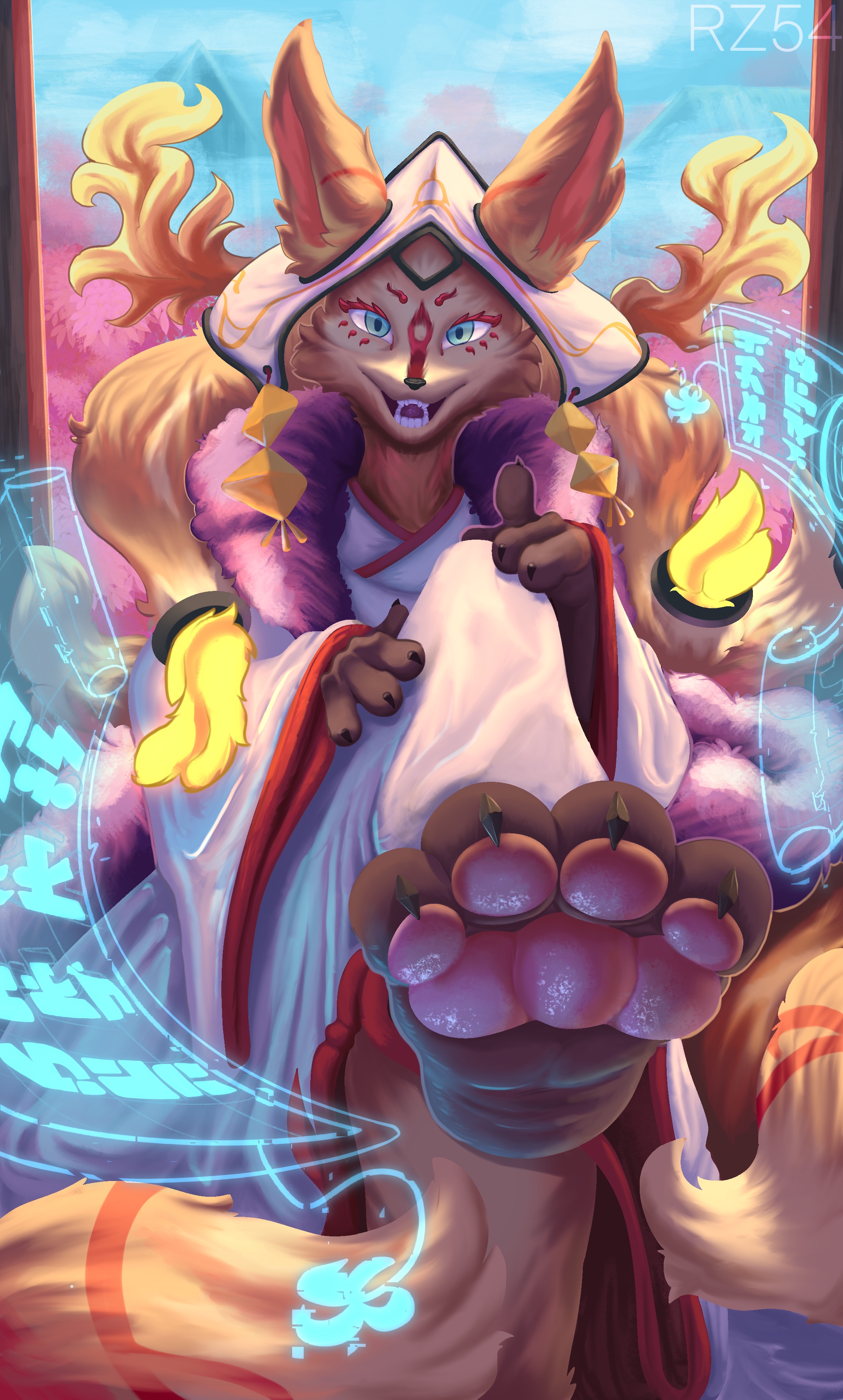 The Big ImageBoard (TBIB) - 4 fingers 4 toes absurd res accessory anthro asian clothing asian ...