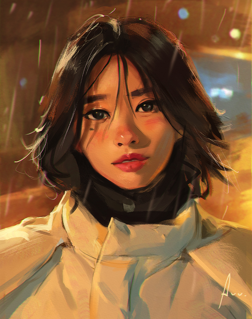 The Big Imageboard Tbib 1girl Asian Avvart Blush Brown Eyes Brown
