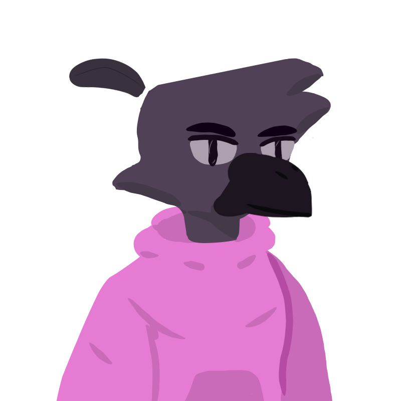 The Big ImageBoard (TBIB) - 1:1 alpha channel ambiguous gender anthro apocalypsecrow avian beak ...