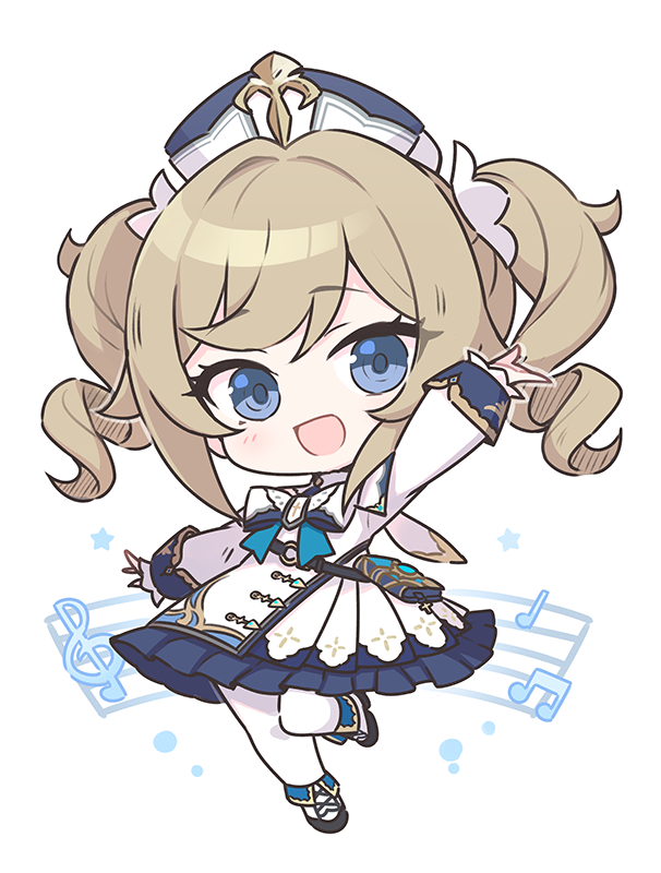 The Big ImageBoard (TBIB) - 1girl barbara (genshin impact) blonde hair blue eyes blush book ...