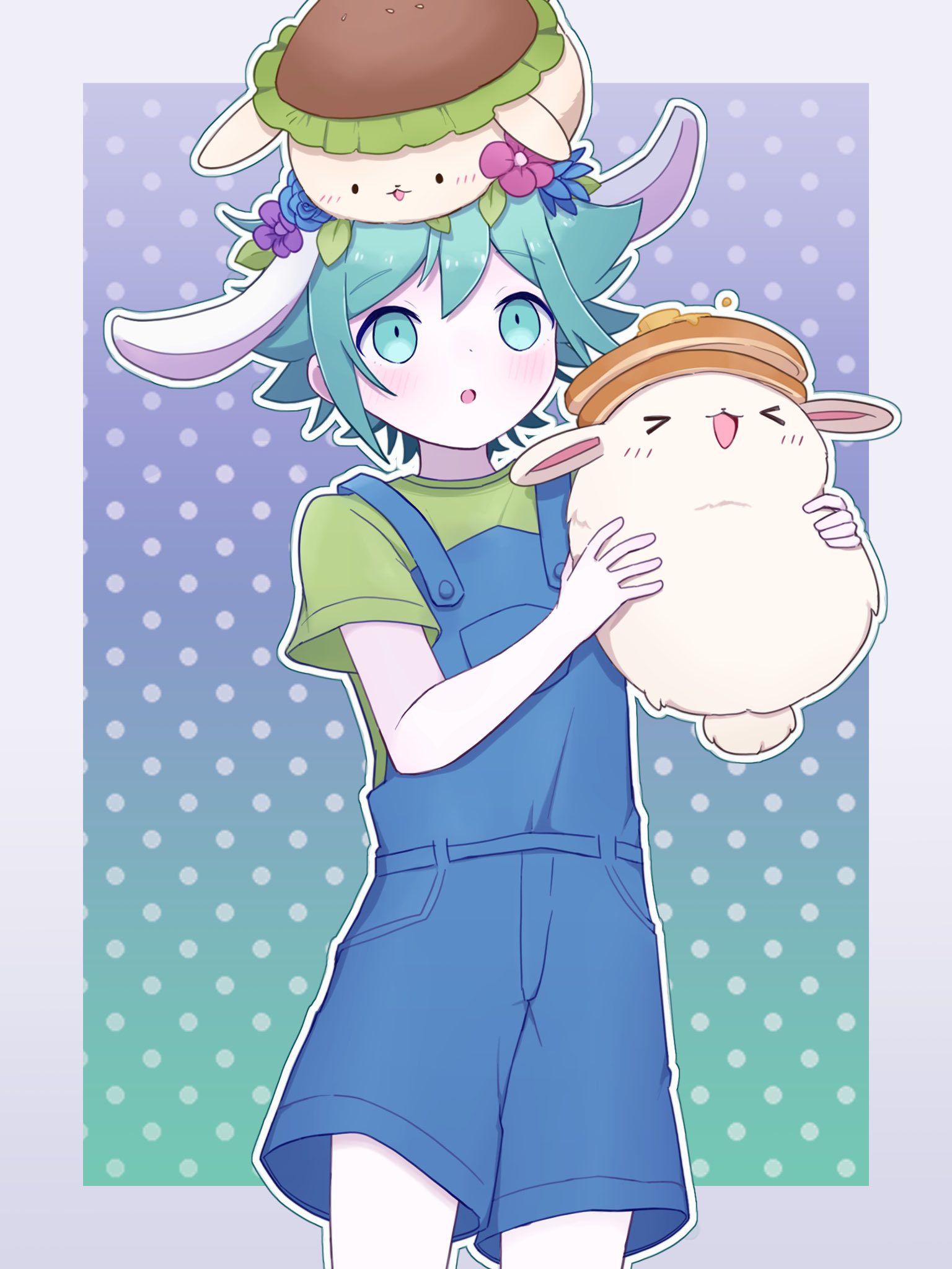The Big ImageBoard (TBIB) - 1boy animal ears basil (headspace) (omori ...
