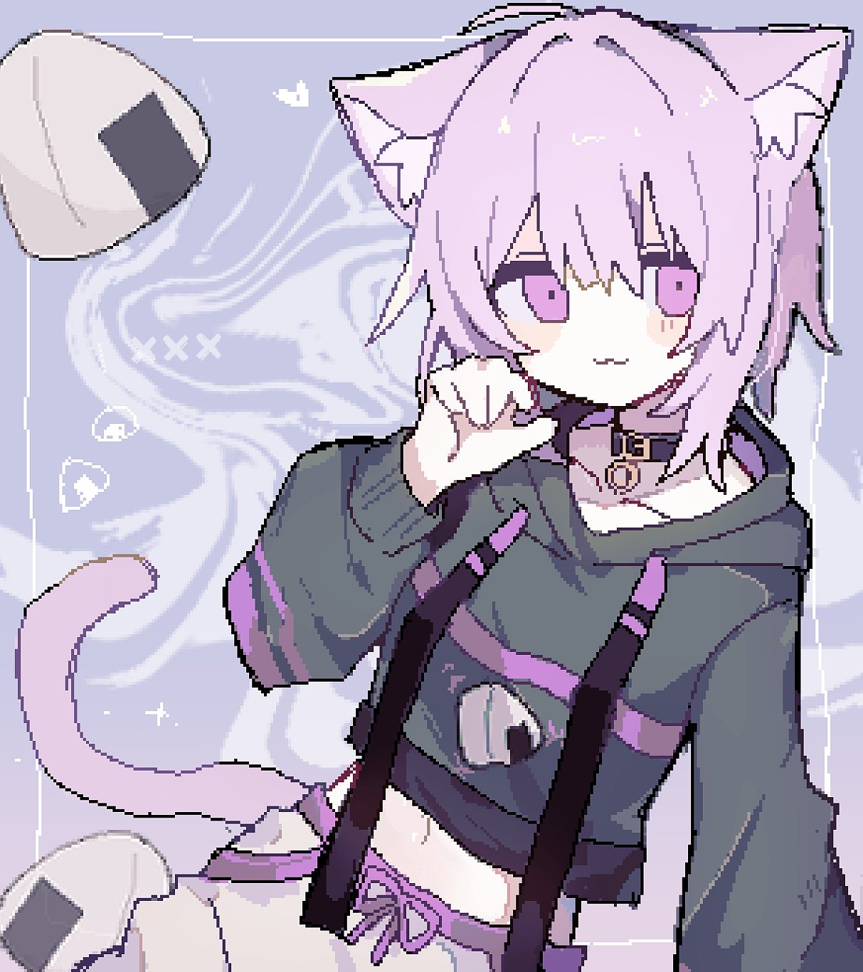 The Big ImageBoard (TBIB) - 1girl :3 animal collar animal ear fluff animal ears cat ears cat ...