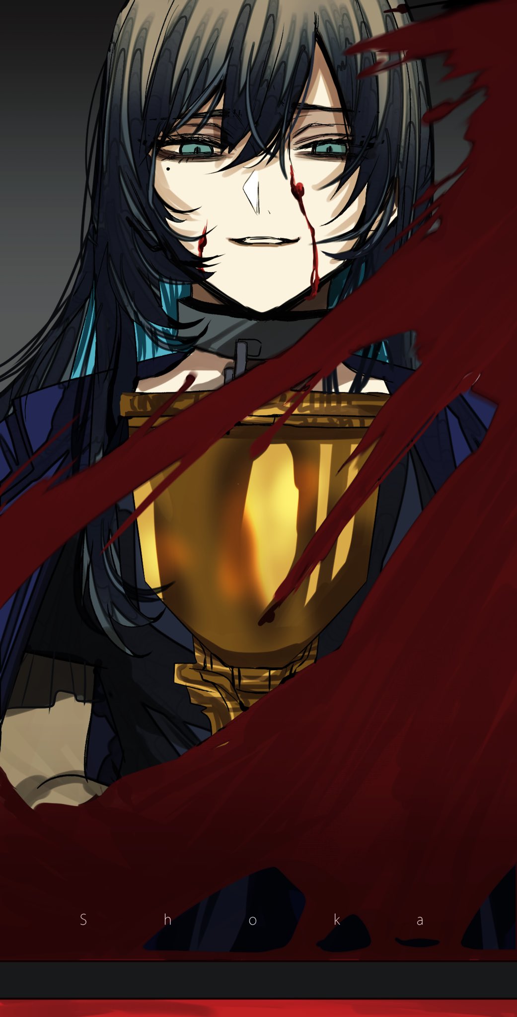 The Big ImageBoard (TBIB) - 1girl ado (utaite) black hair black shirt ...