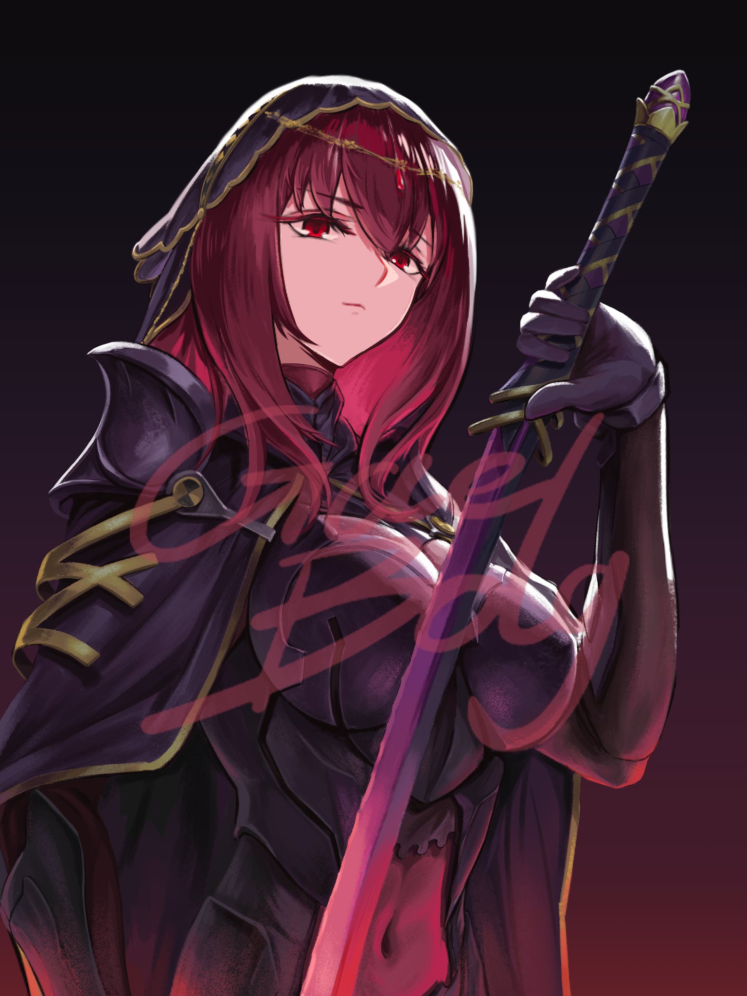 The Big ImageBoard (TBIB) - 1girl armor bodysuit breastplate breasts ...