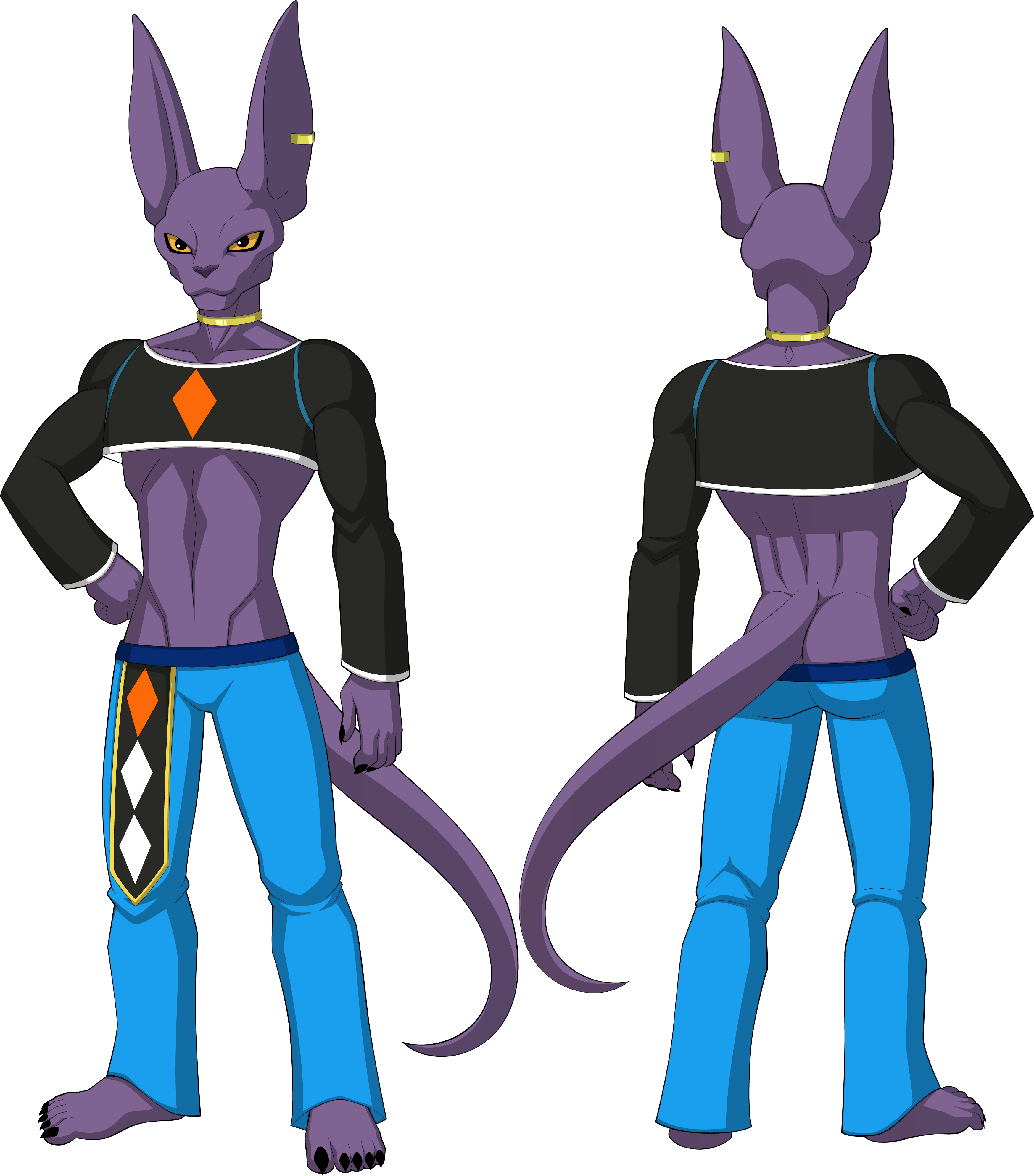 The Big ImageBoard (TBIB) - 5 toes absurd res anthro barefoot beerus ...