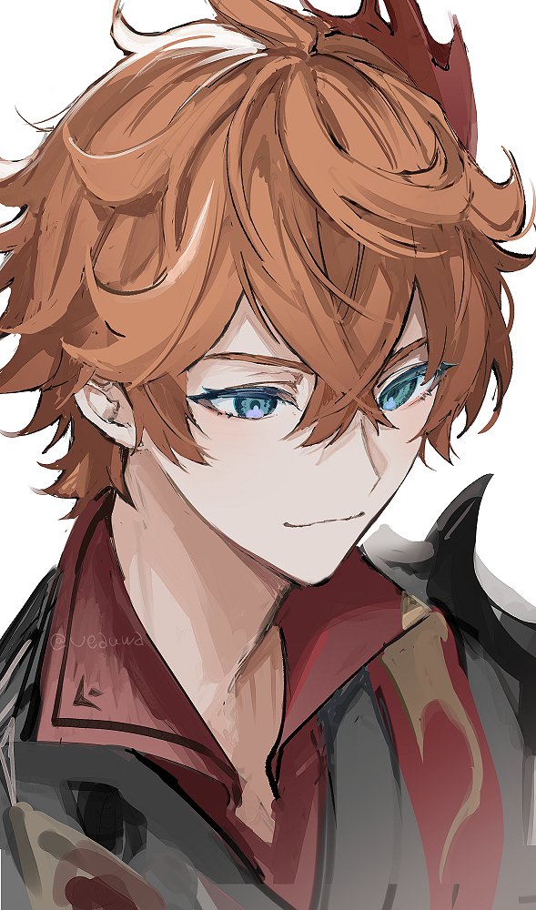 The Big ImageBoard (TBIB) - 1boy bad id bad twitter id bishounen blue eyes closed mouth crossed ...