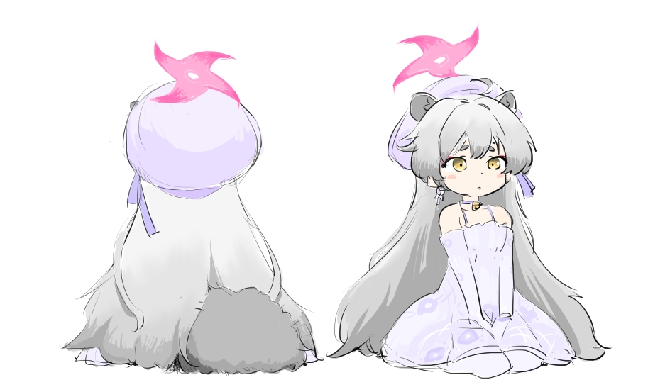 The Big ImageBoard (TBIB) - 1girl animal ears blue archive commentary ...