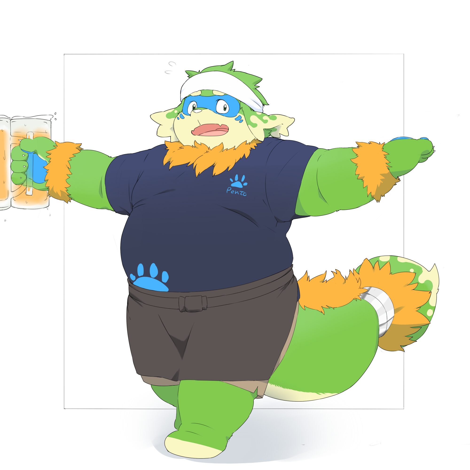 The Big ImageBoard (TBIB) - 2022 anthro biped bottomwear brown body canid canine canis clothing ...