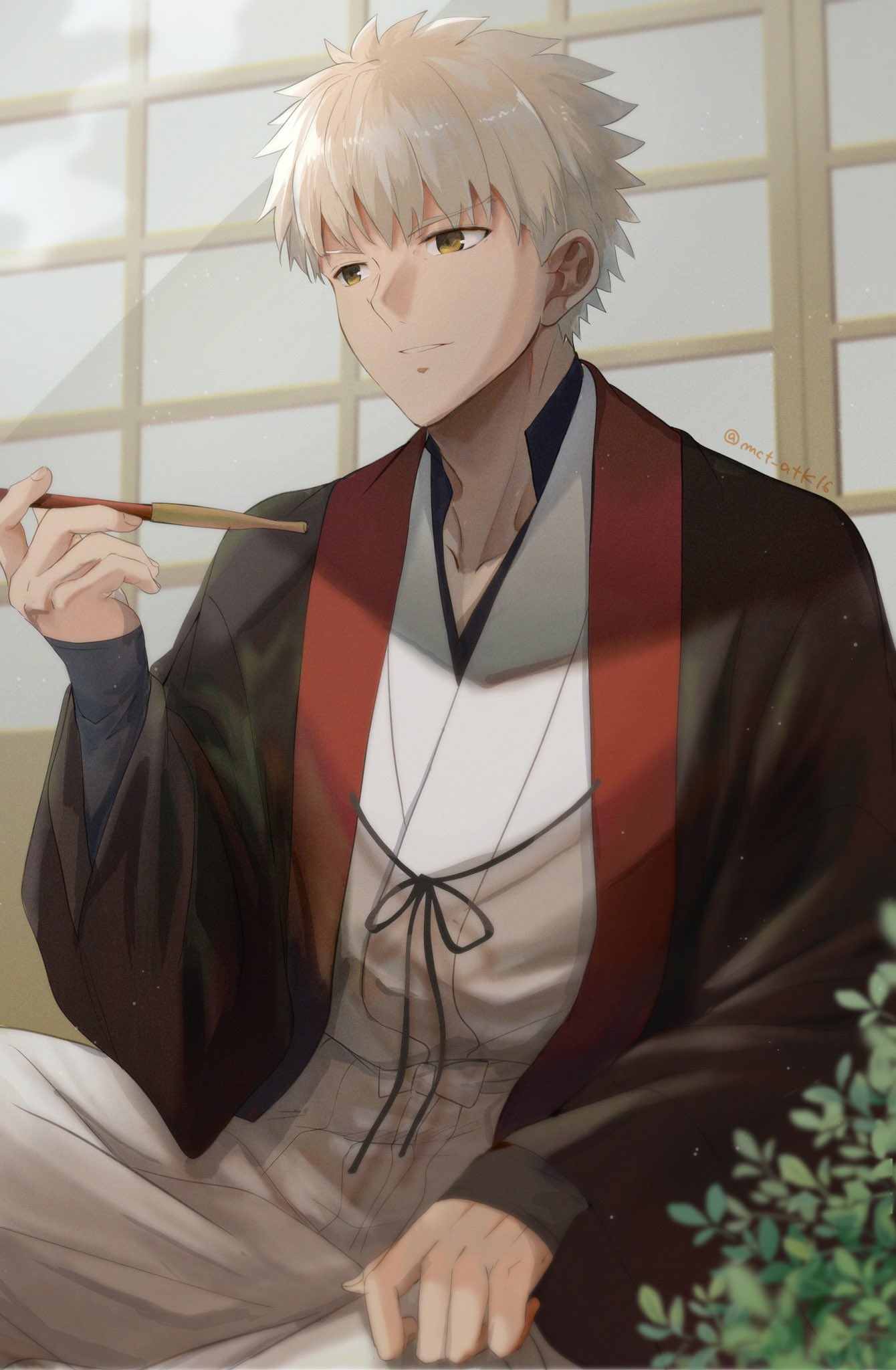 The Big ImageBoard (TBIB) - 1boy bangs commentary request emiya shirou ...