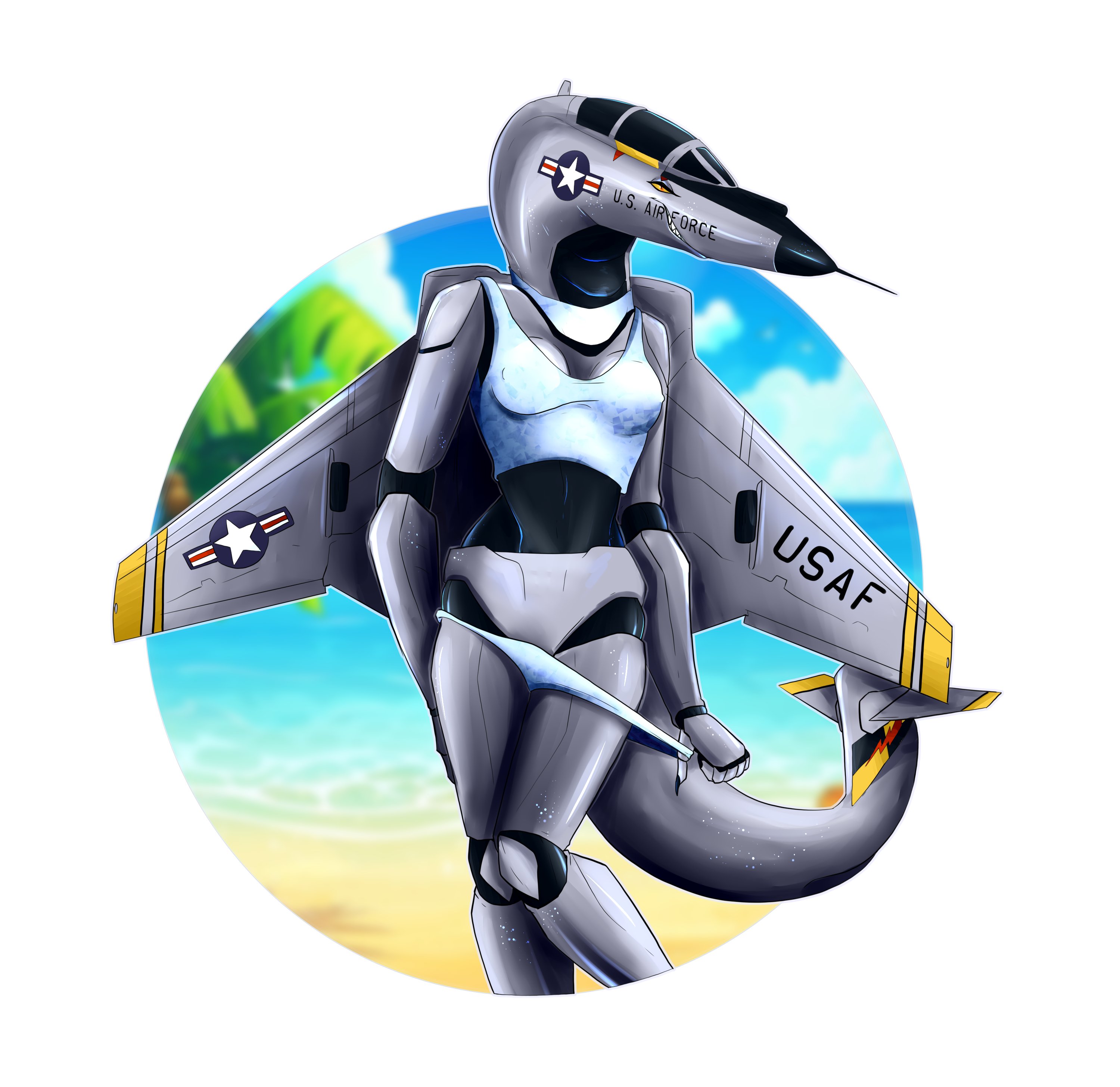 The Big ImageBoard (TBIB) - 2022 3apa3a absurd res aircraft anthro beach breasts clothed ...