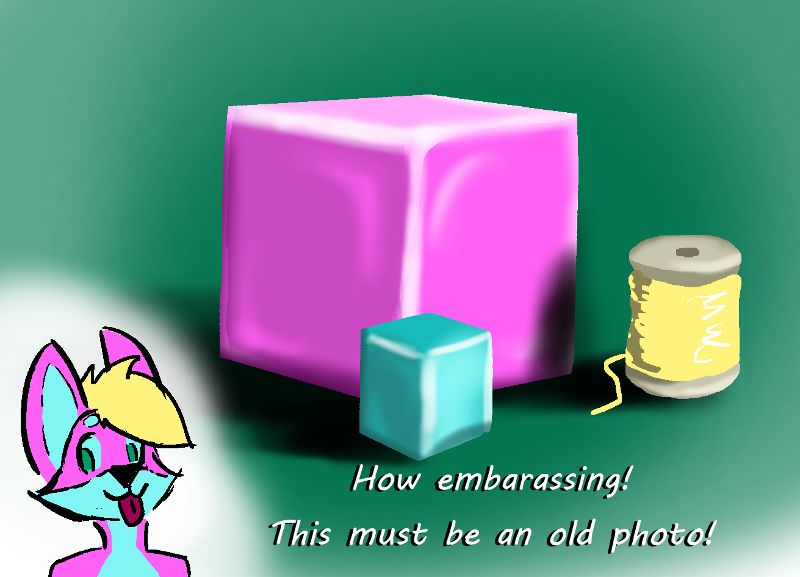 The Big Imageboard Tbib 2017 Animate Inanimate Anthro Aygee Blonde Hair Blue Body Canid
