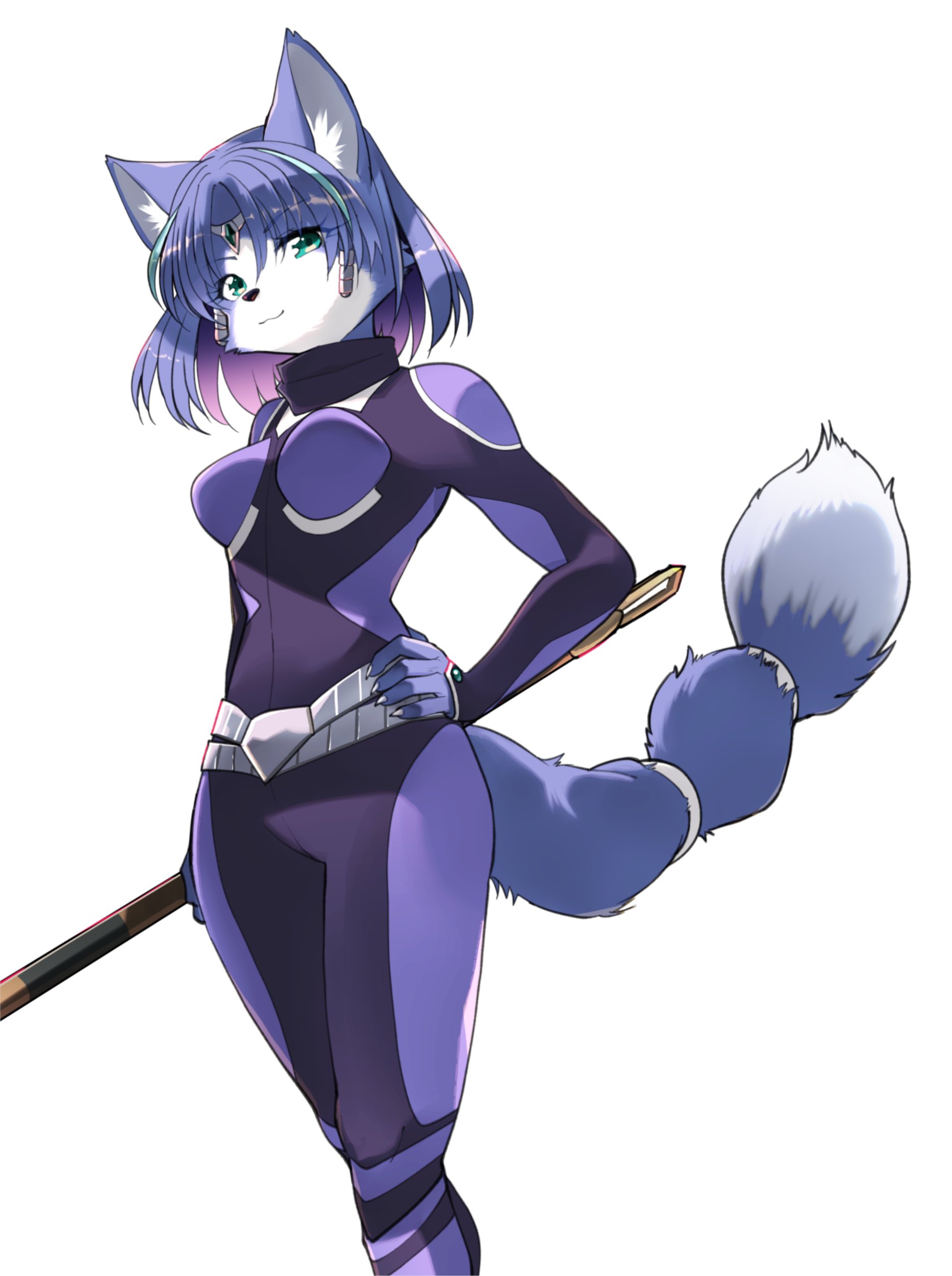 The Big ImageBoard (TBIB) - 2022 absurd res anthro belt blue body blue fur blue hair bodysuit ...