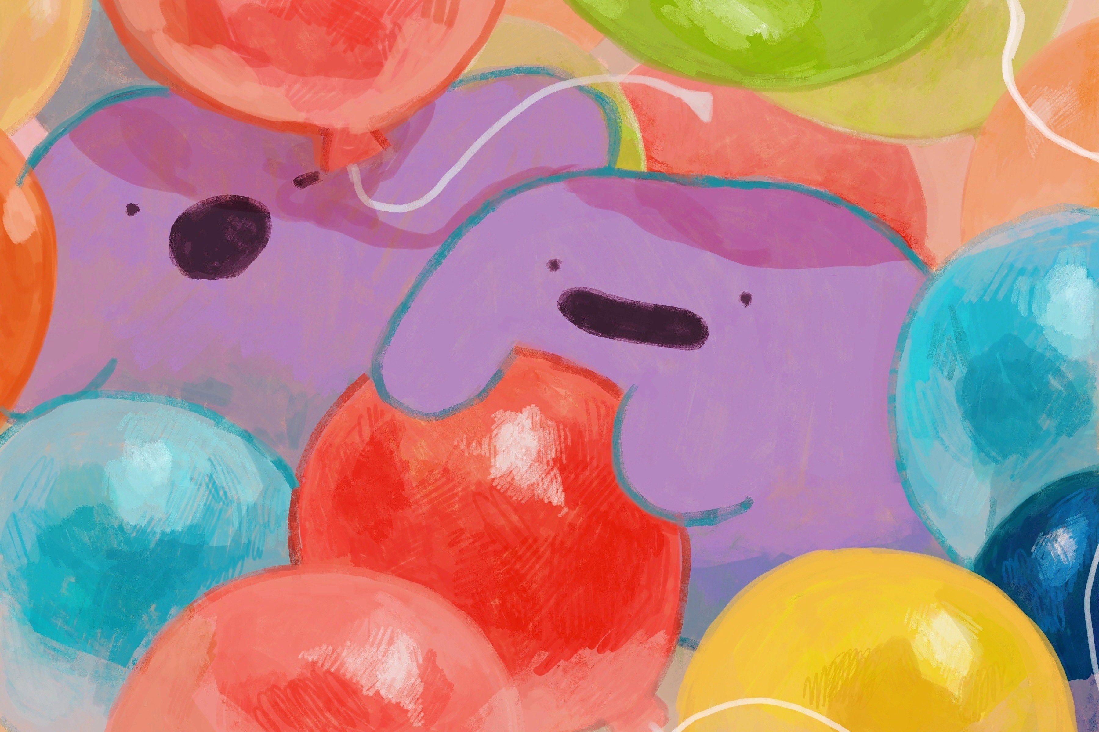 The Big ImageBoard (TBIB) - :o absurdres balloon black eyes commentary ...