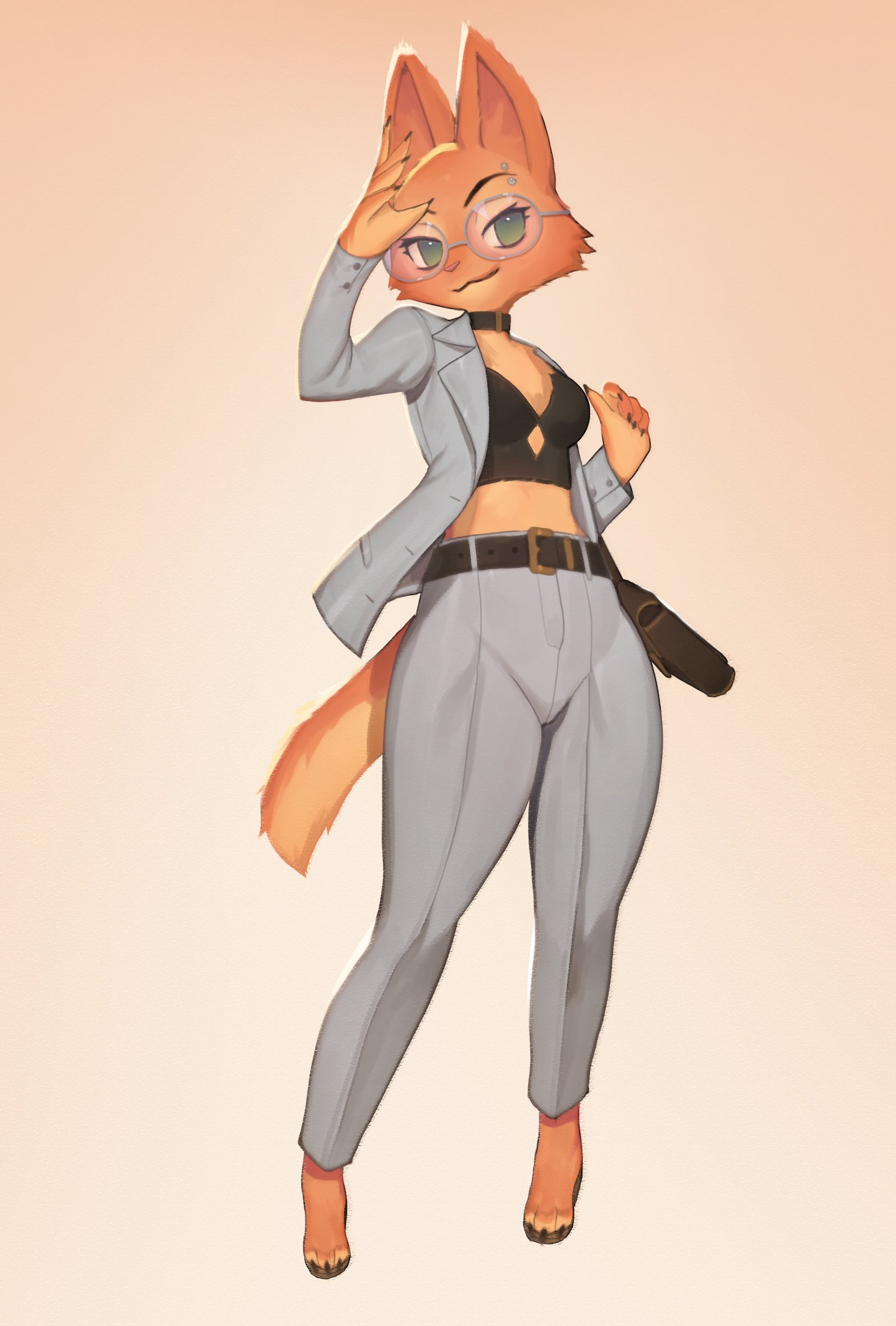 The Big ImageBoard (TBIB) - absurd res anthro canid canine clothing diane foxington dreamworks ...