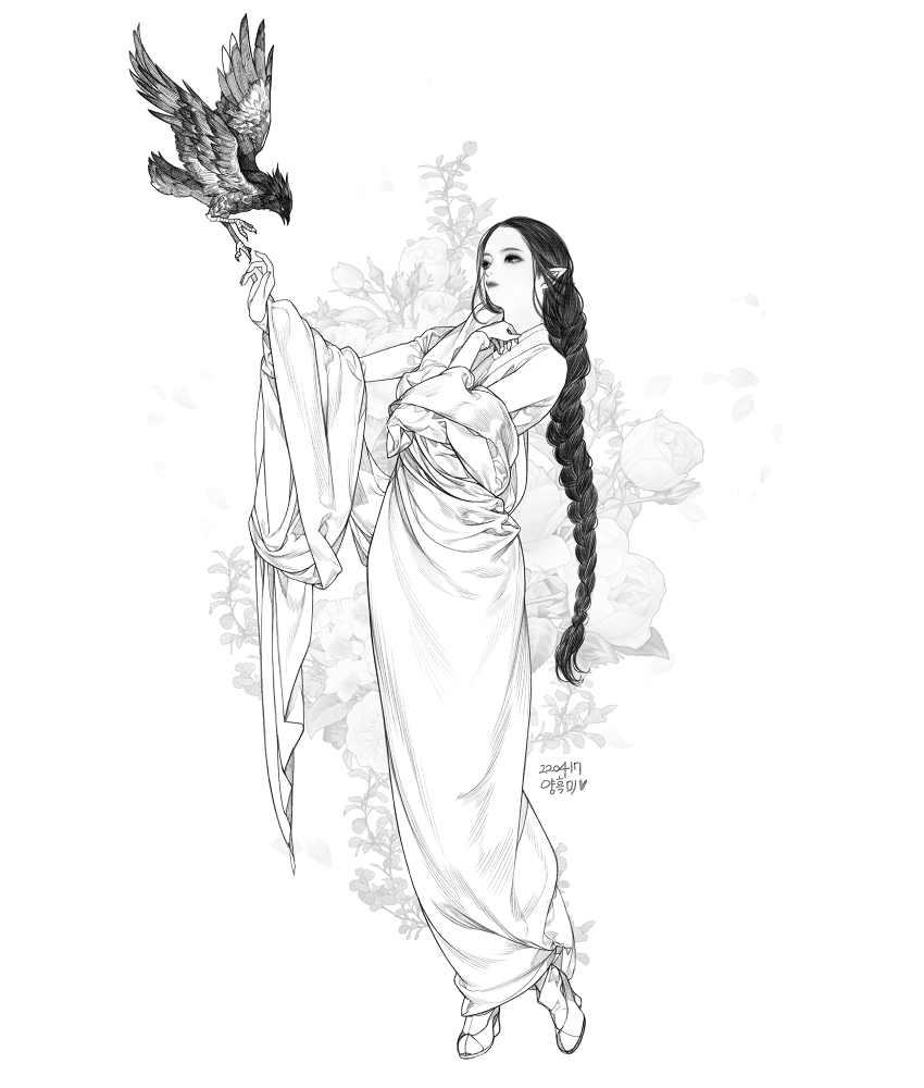 The Big ImageBoard (TBIB) - 1girl animal braid braided ponytail closed ...