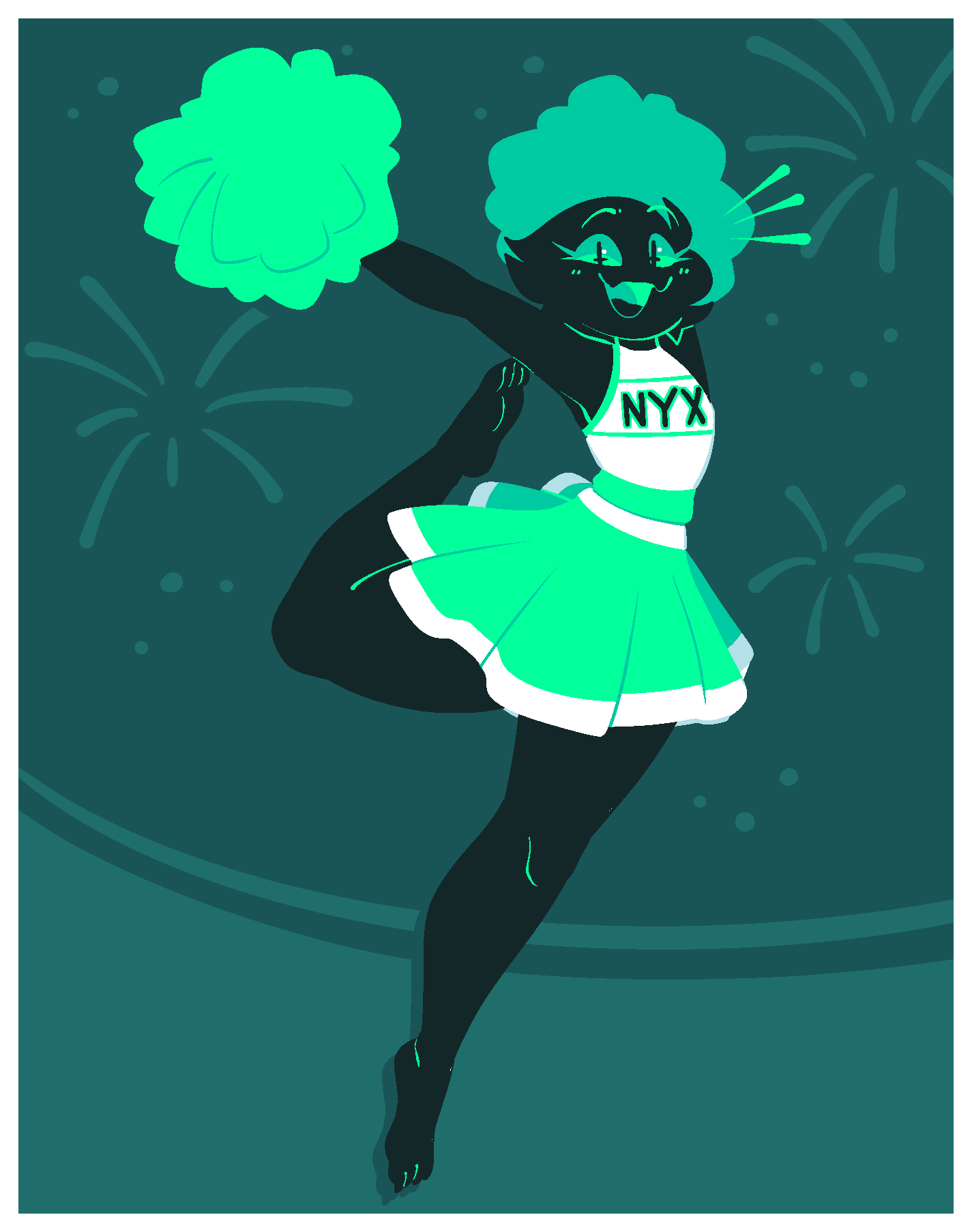 The Big ImageBoard (TBIB) - alien blue and white border carne ...