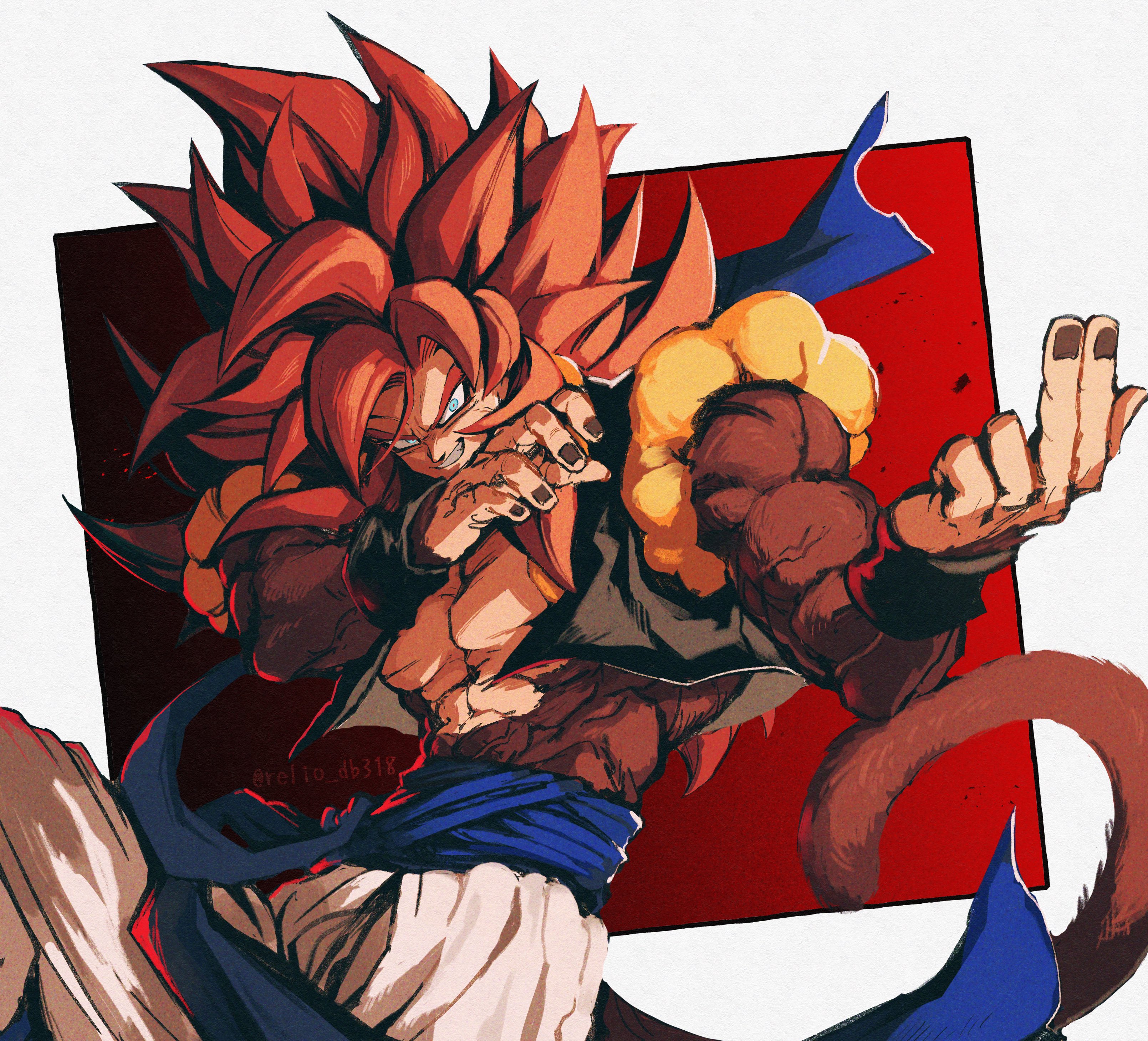 The Big ImageBoard (TBIB) - 1boy absurdres blue eyes body fur brown fur ...