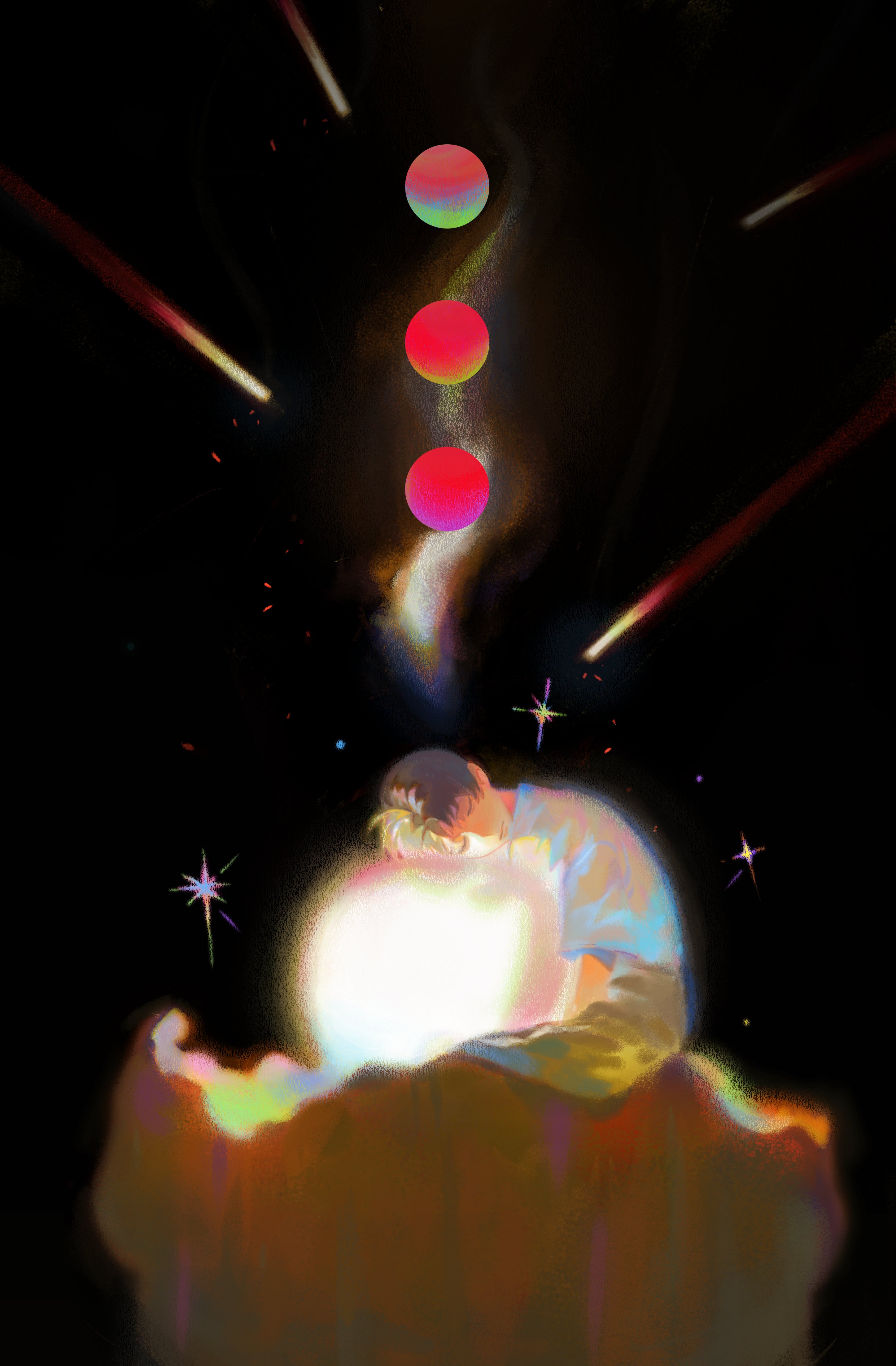 The Big ImageBoard (TBIB) - 1boy absurdres bedemientay1802 black background black hair candle ...