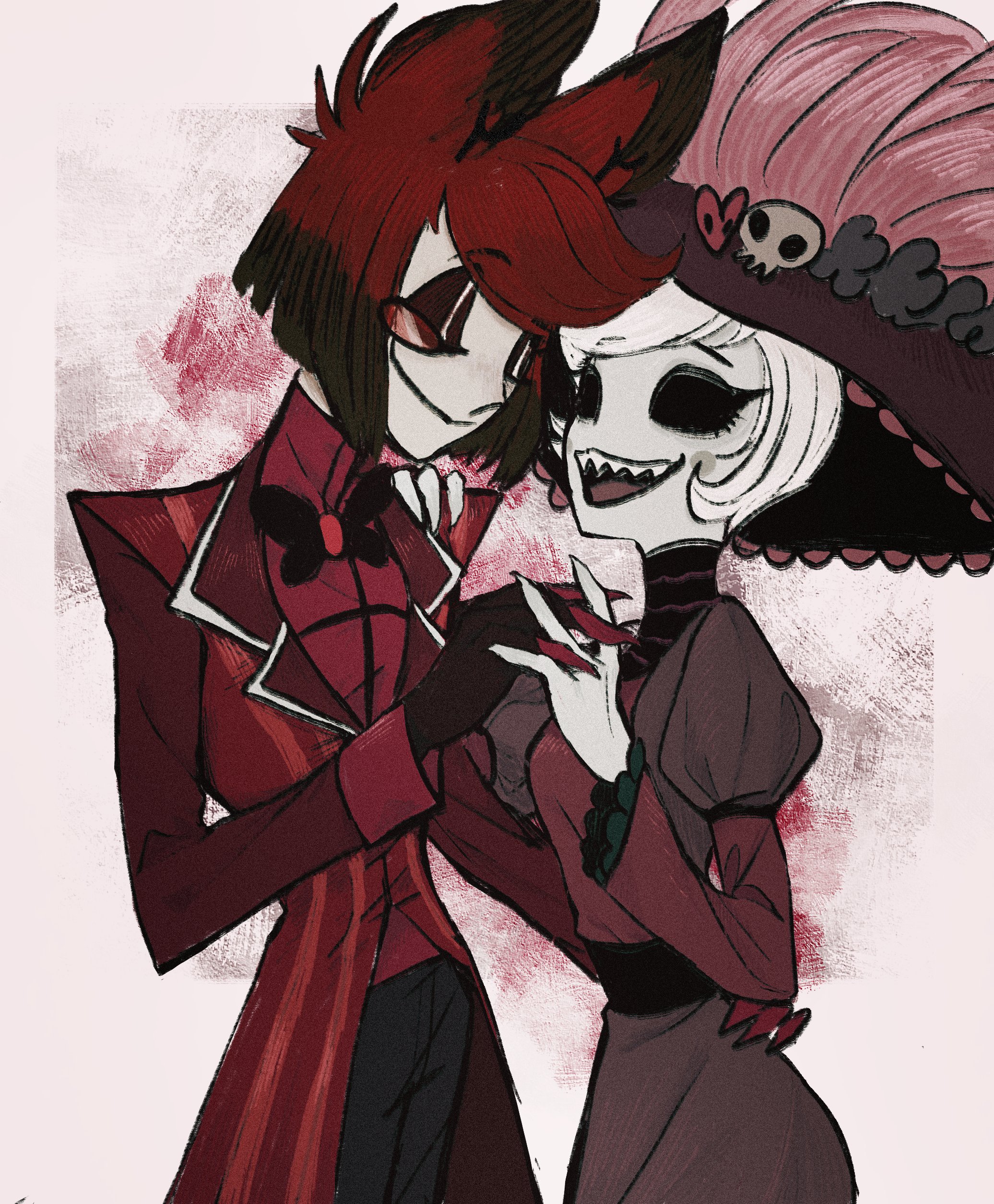 The Big ImageBoard (TBIB) - 1boy 1girl absurdres alastor (hazbin hotel ...