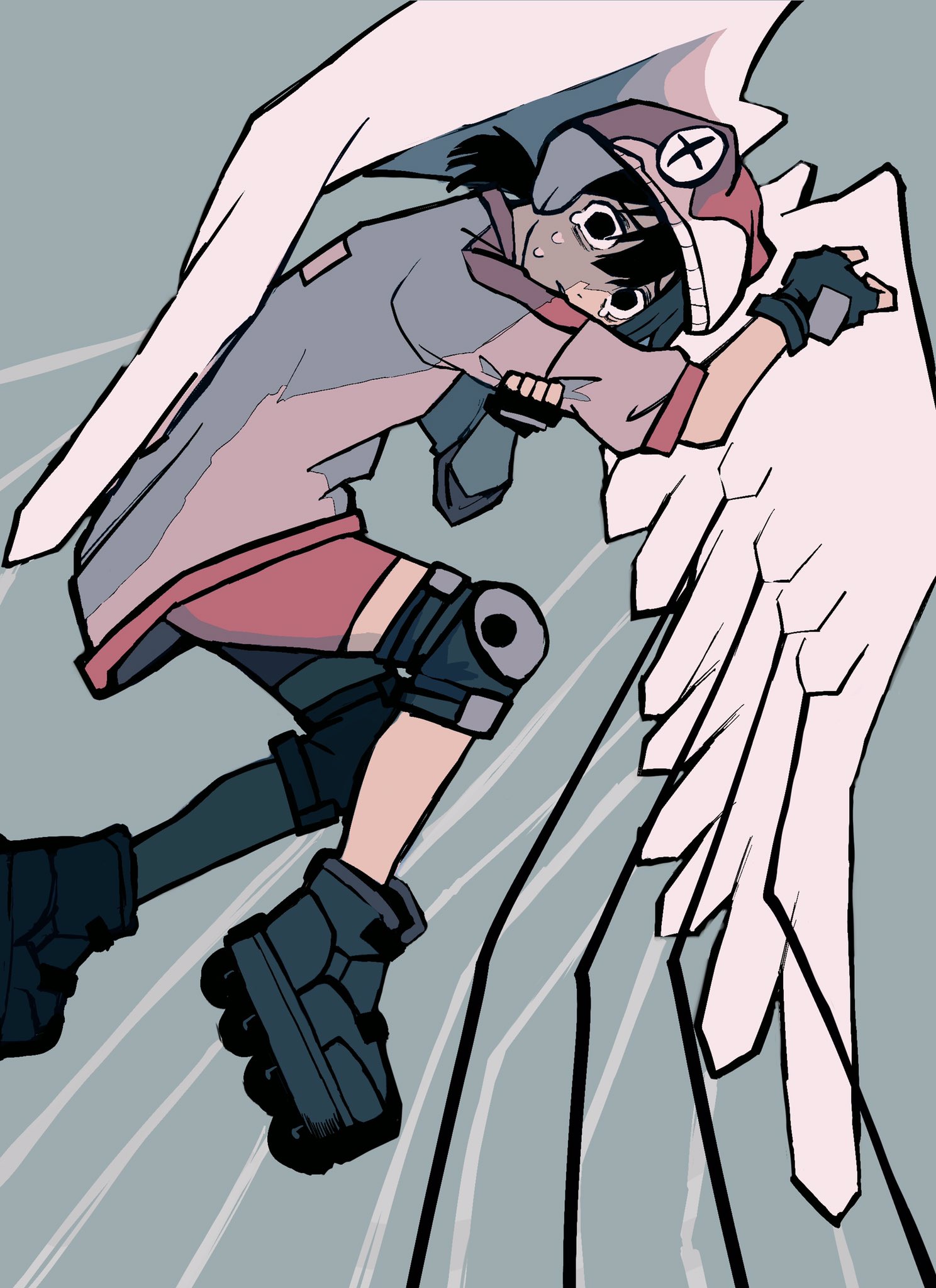 The Big ImageBoard (TBIB) - 1girl alien nine arm up bags under eyes ...