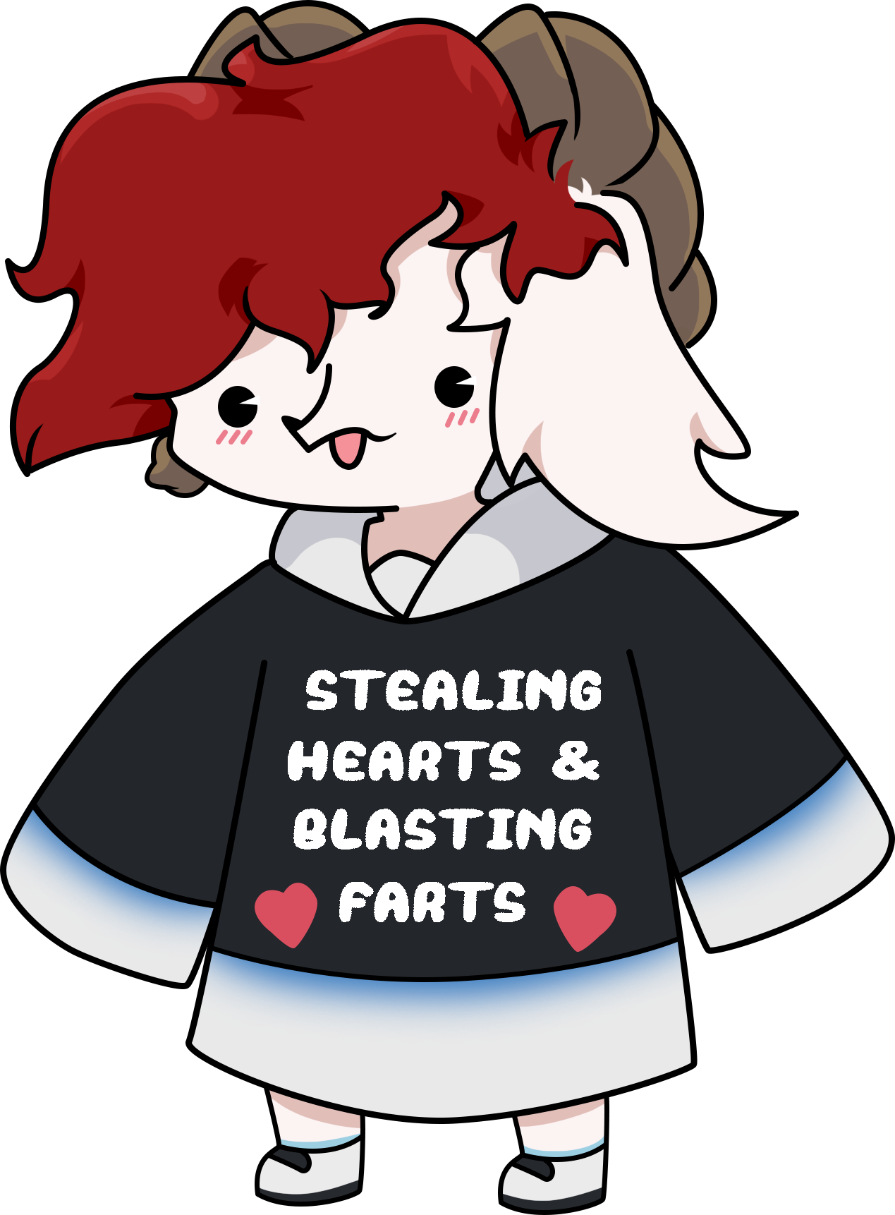 The Big ImageBoard (TBIB) - anonymous artist anthro bovid caprine chibi clothed clothing fart ...