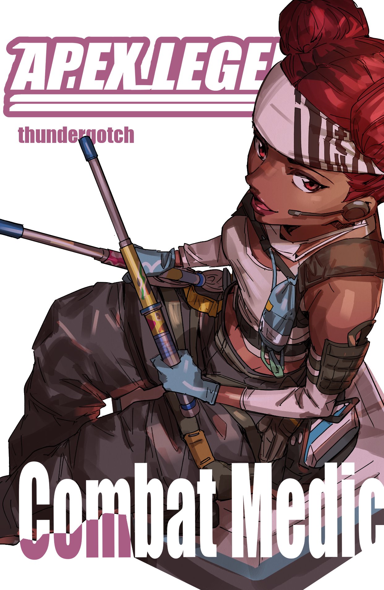 The Big ImageBoard (TBIB) - 1girl animification apex legends black ...