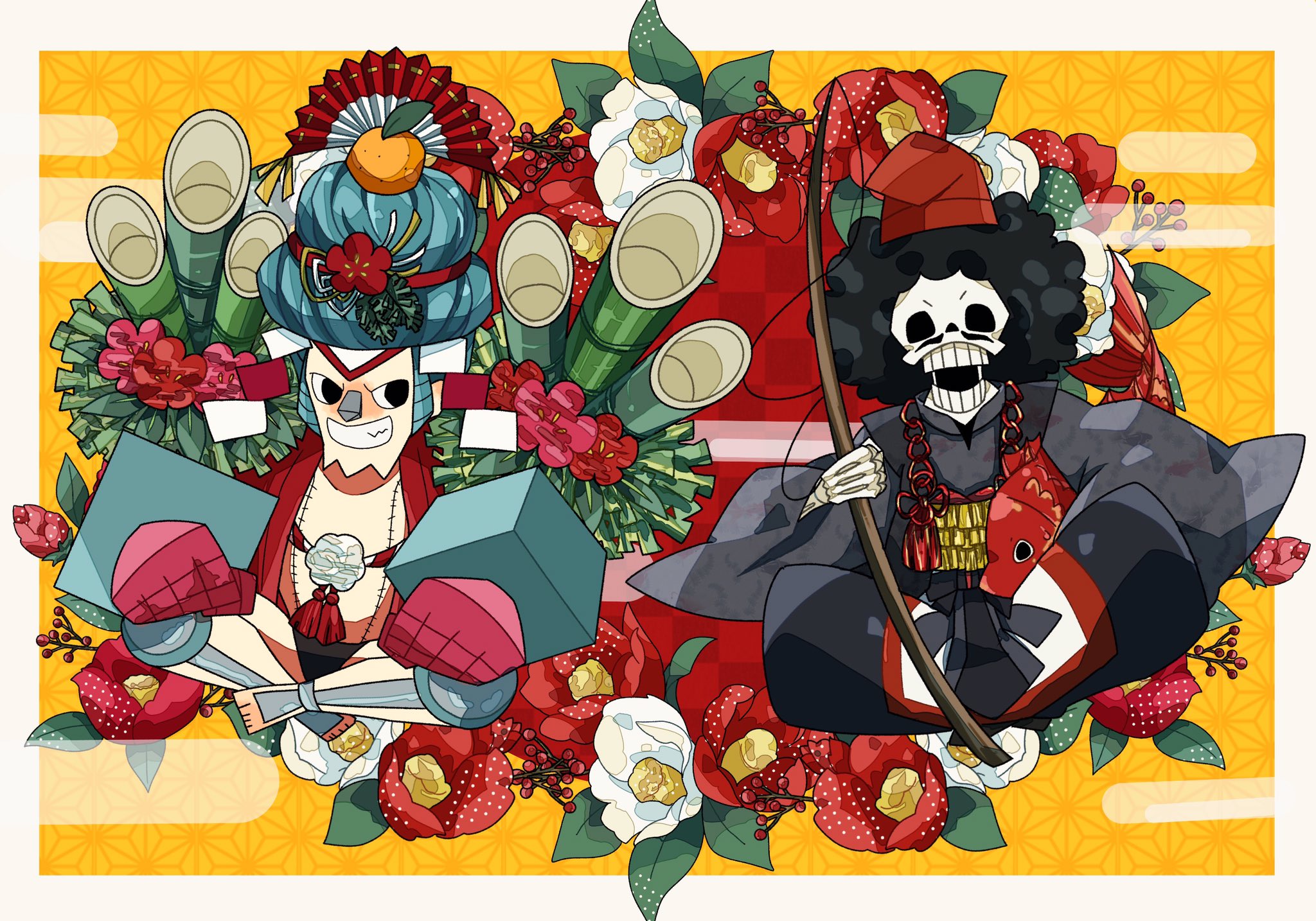 The Big ImageBoard (TBIB) - 2boys afro bamboo black hair blue hair ...