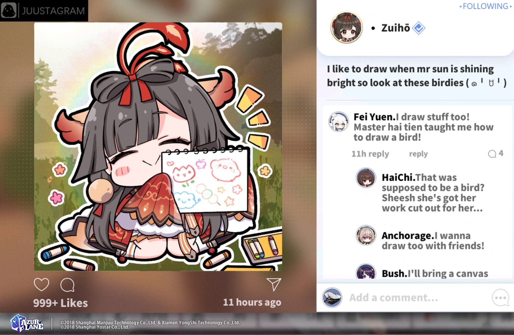 The Big ImageBoard (TBIB) - anchorage (azur lane) azur lane blunt bangs blush stickers bush ...